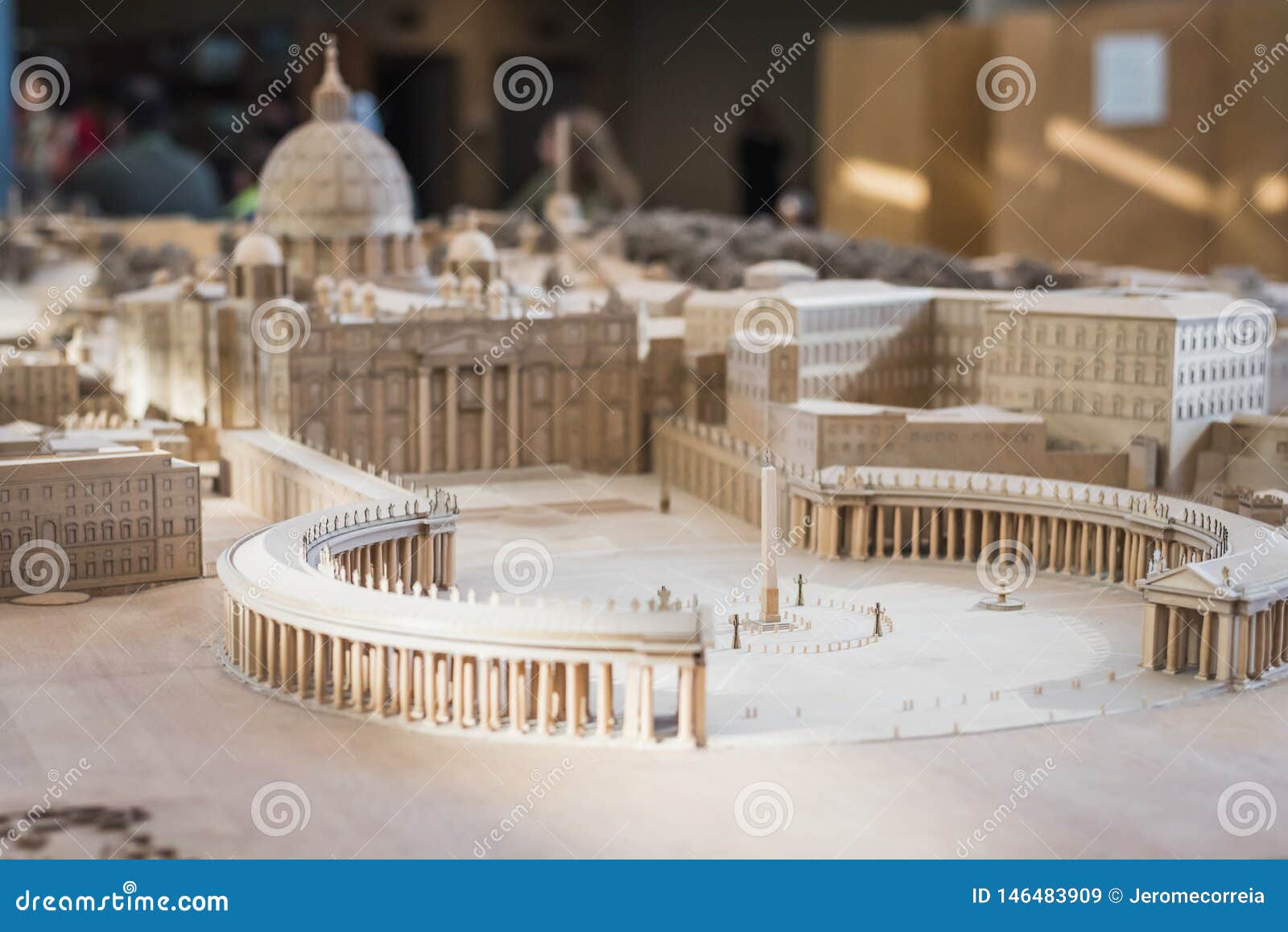 VATICAN, ROME, ITALY - NOVEMBER 17, 2017: Vatican Model Inside the ...