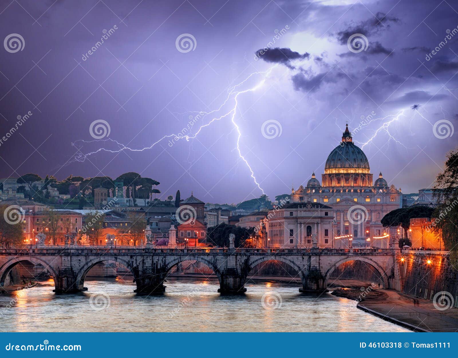 Vatican, Rome stock photo. Image of landmark, peters - 46103318
