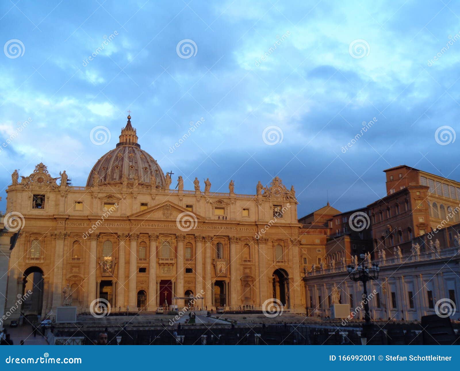 The Vatican in Rome at Summertime Editorial Photo - Image of dome ...