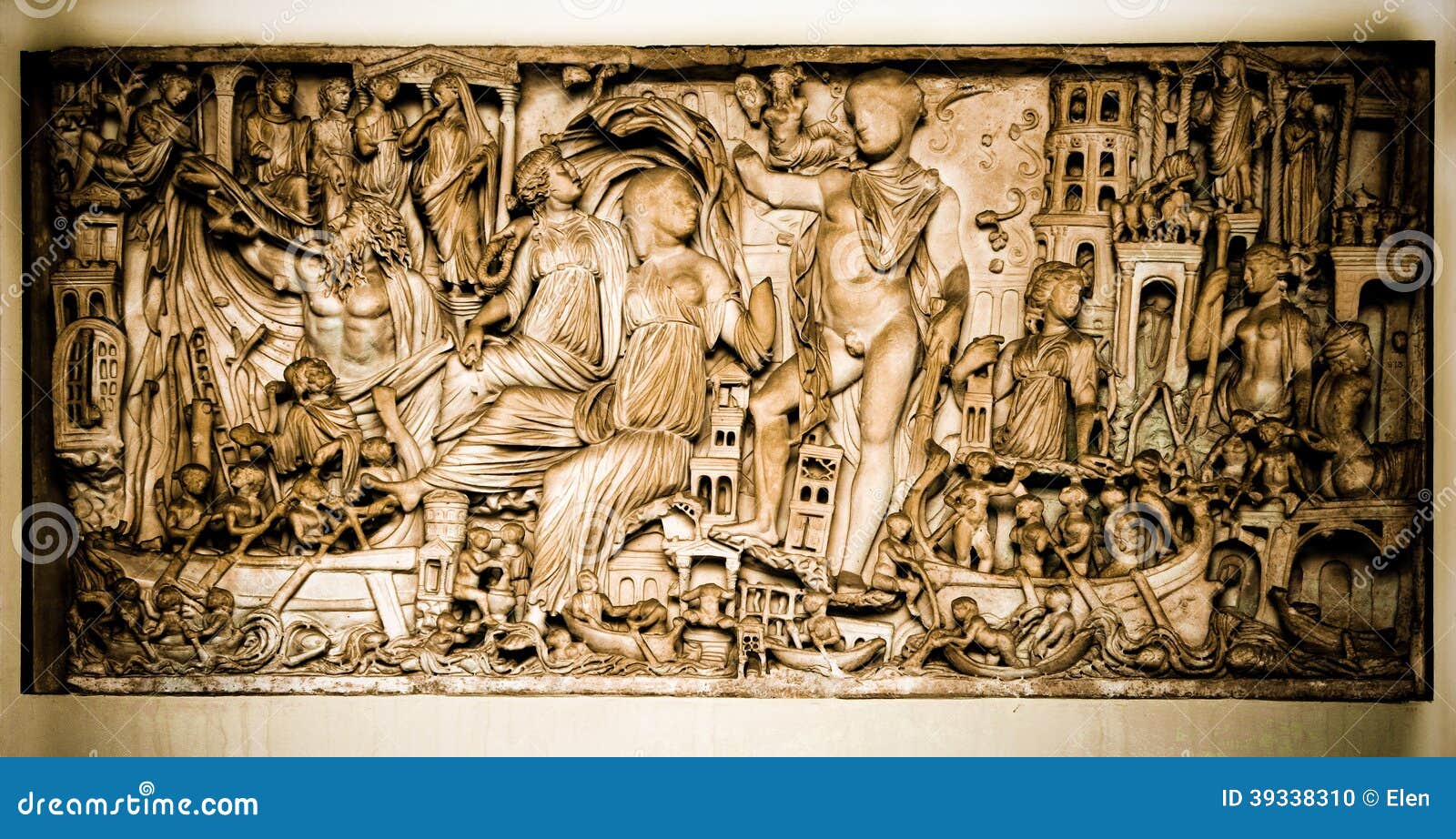Vatican, a Sculpture - Bas-relief Editorial Image - Image of europe ...