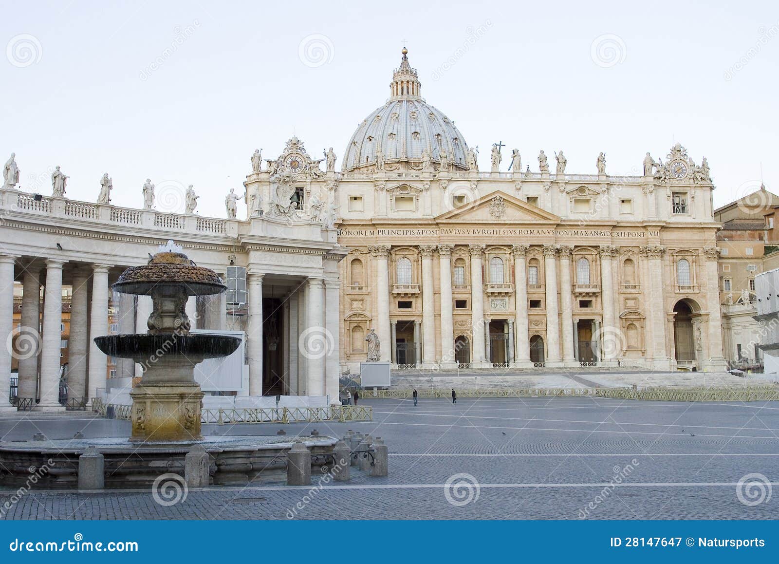 Vatican square editorial photography. Image of classic - 28147647