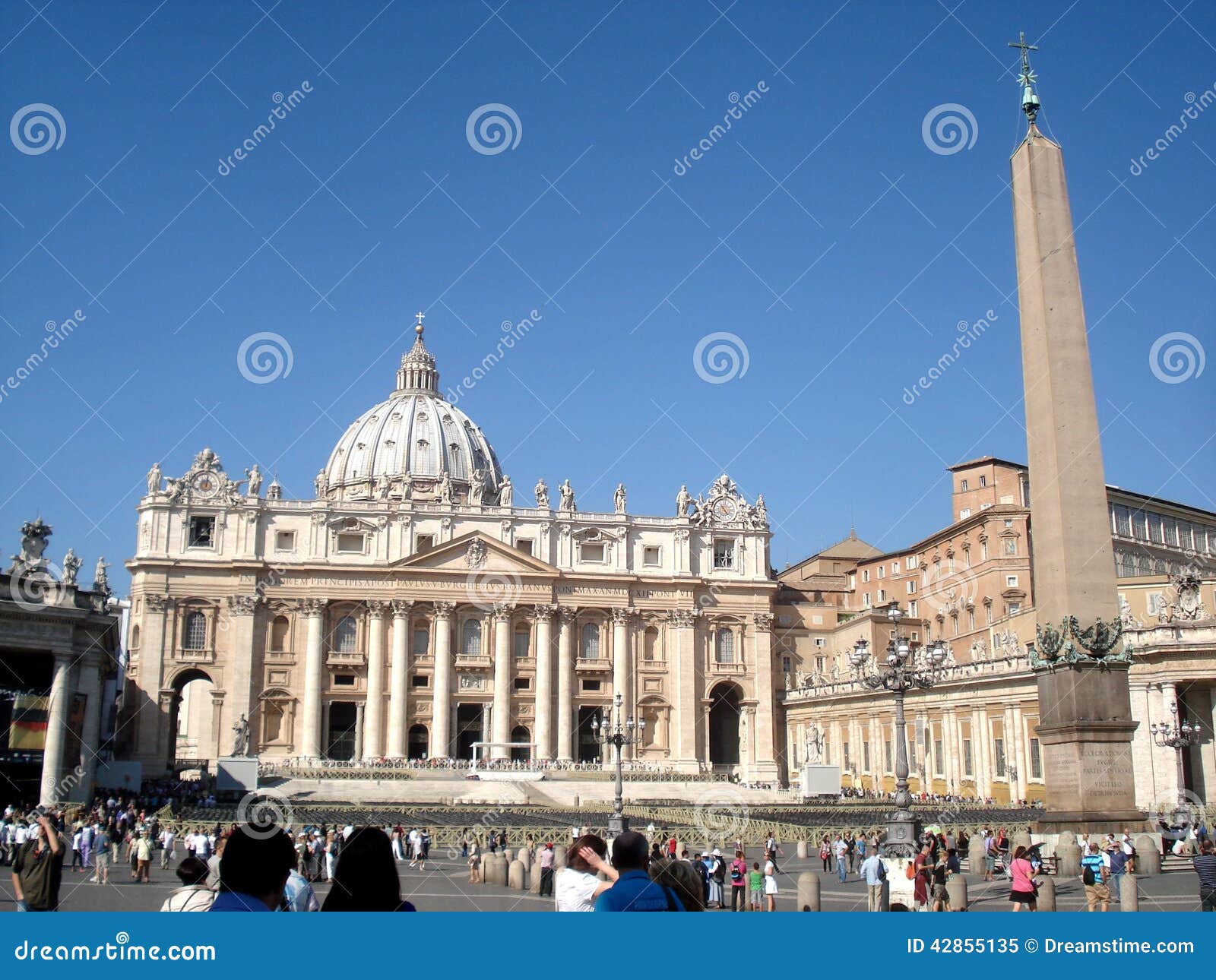 Vatican square editorial image. Image of beautiful, vatican - 42855135