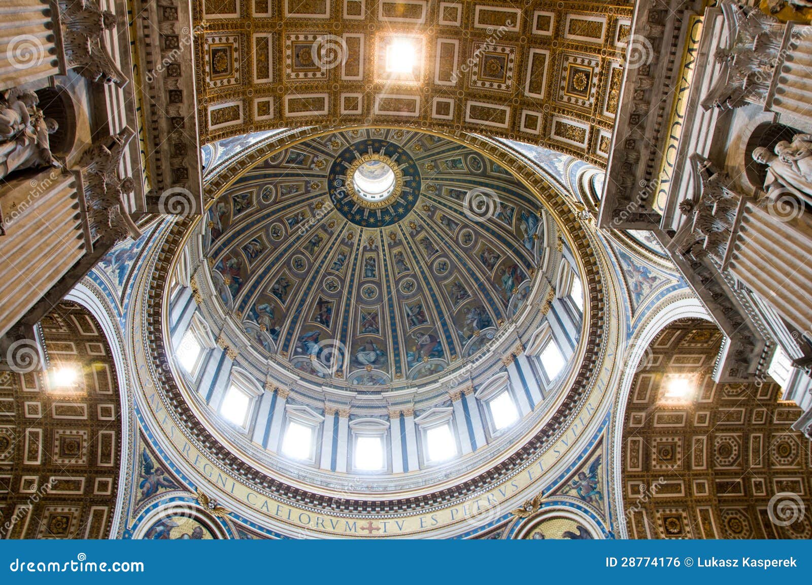 Vatican - Sts Peter Basilica - Kupol Redaktionell Bild - Bild av ...