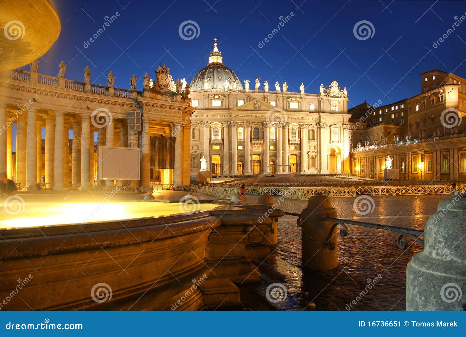Vaticanin Night, Rome, Italy Editorial Photo - Image of ancient ...