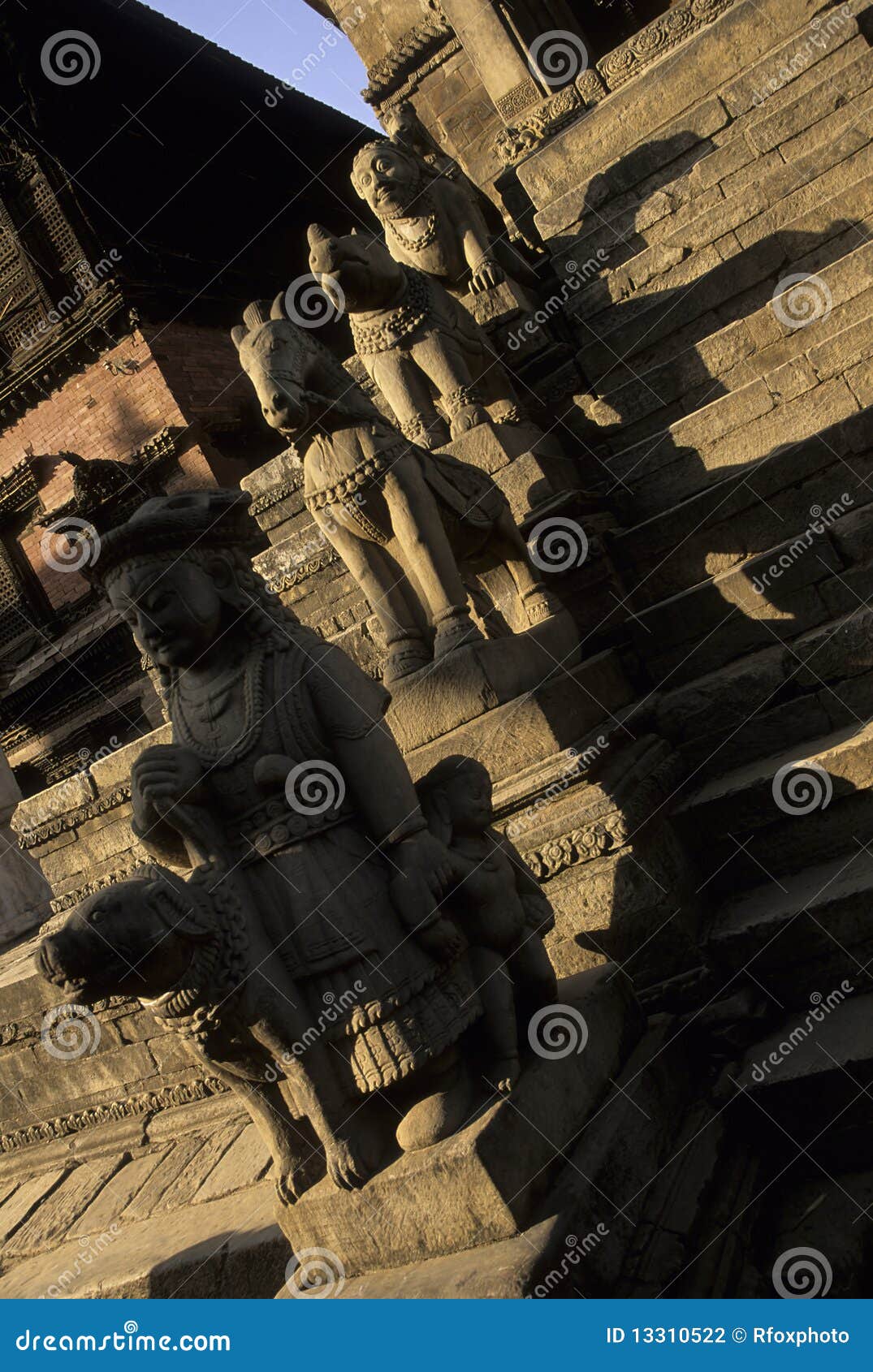 Vatsala Temple- Bhaktapur, Nepal Stock Photo - Image of hindu ...