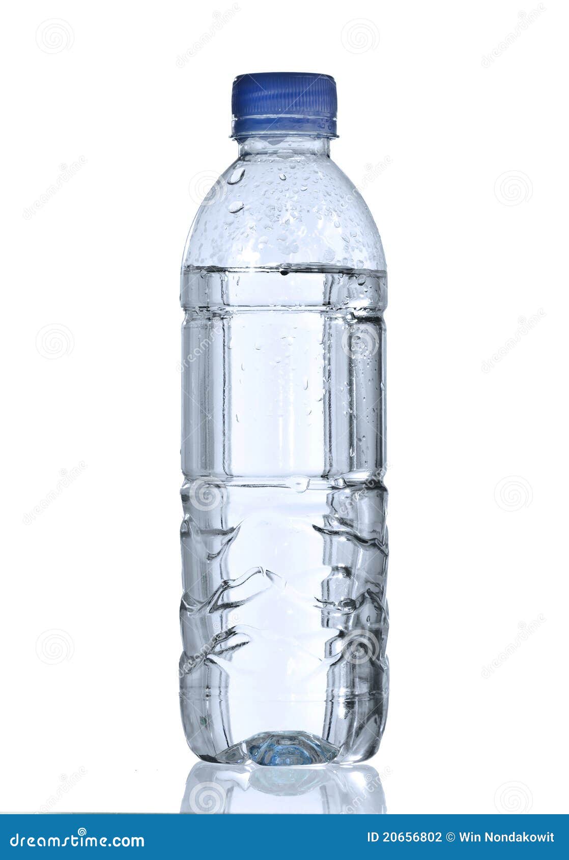 Vatten i flaska arkivfoto. Bild av vitt, bubbla, objekt - 20656802