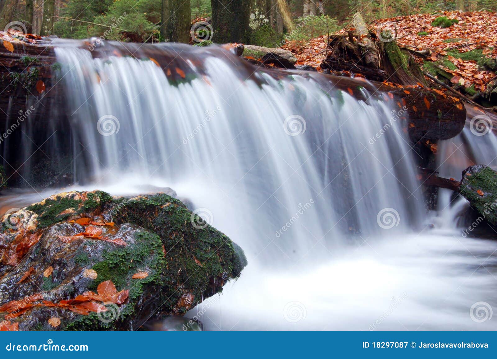 Vattenfall fotografering för bildbyråer. Bild av liggande - 18297087