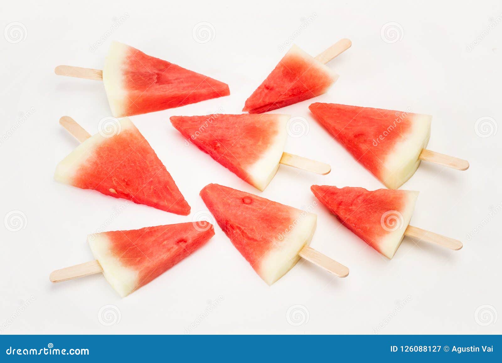 Vattenmelon Med Triangelform Fotografering för Bildbyråer - Bild av ...