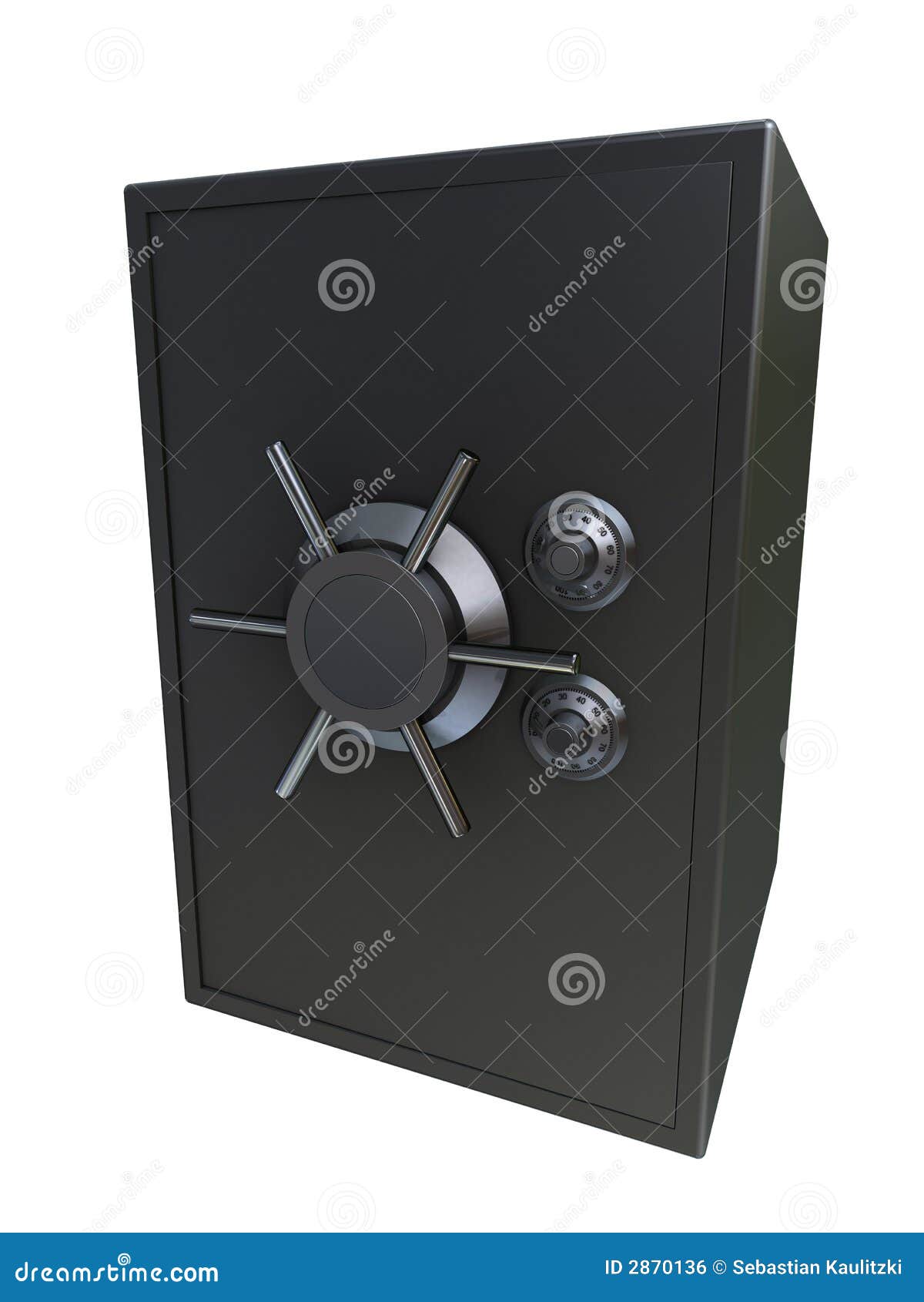 Vault stock illustration. Illustration of protection, combination - 2870136