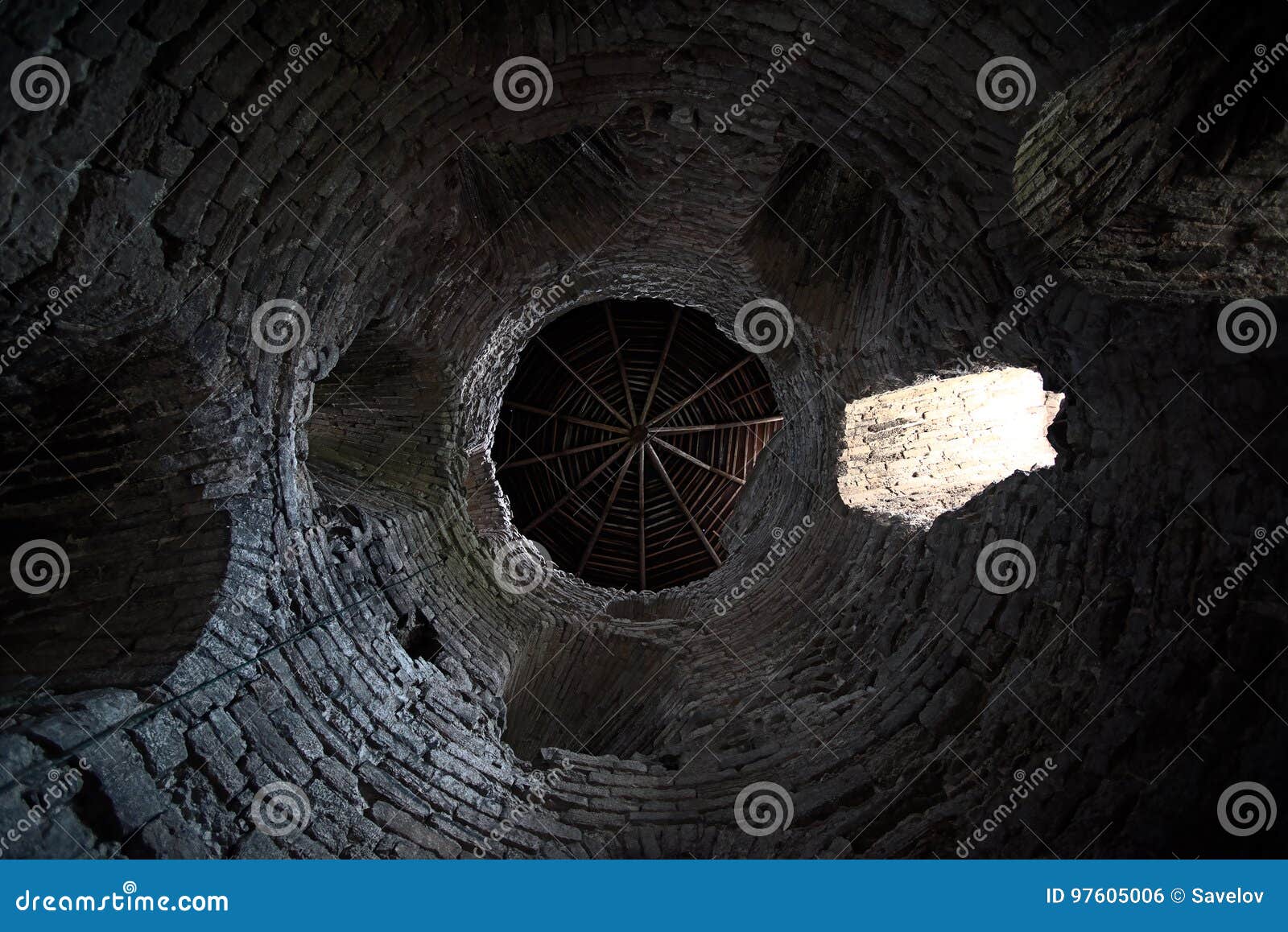 Vault Antique Medieval Tower Stock Photo - Image of dark, medieval ...