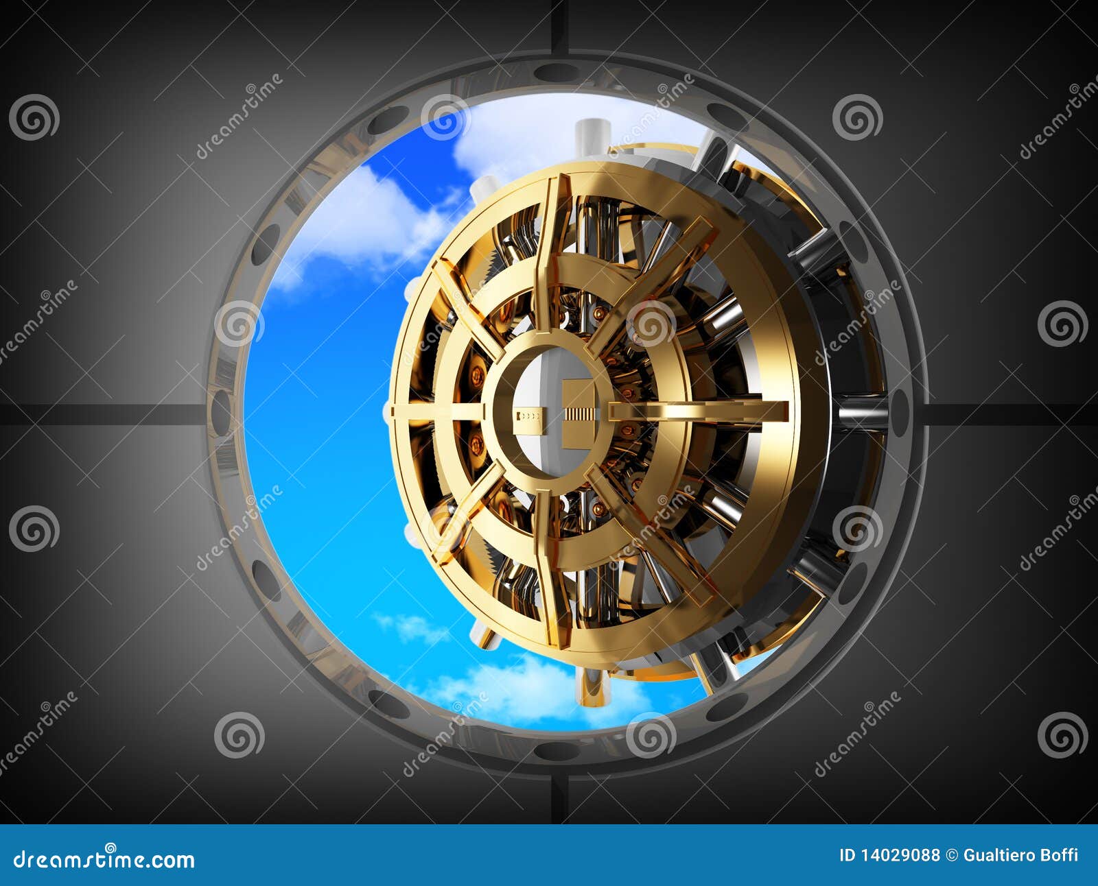 Old Bank Door, Art Deco Enter, Luxury Treasury Door, Ornate Bank Gate ...