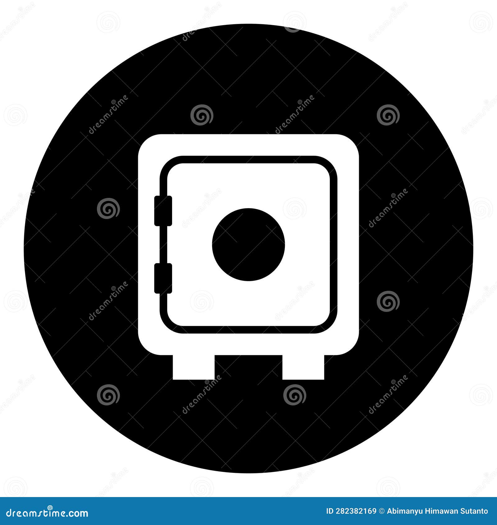 Vault icon vector stock vector. Illustration of secure - 282382169
