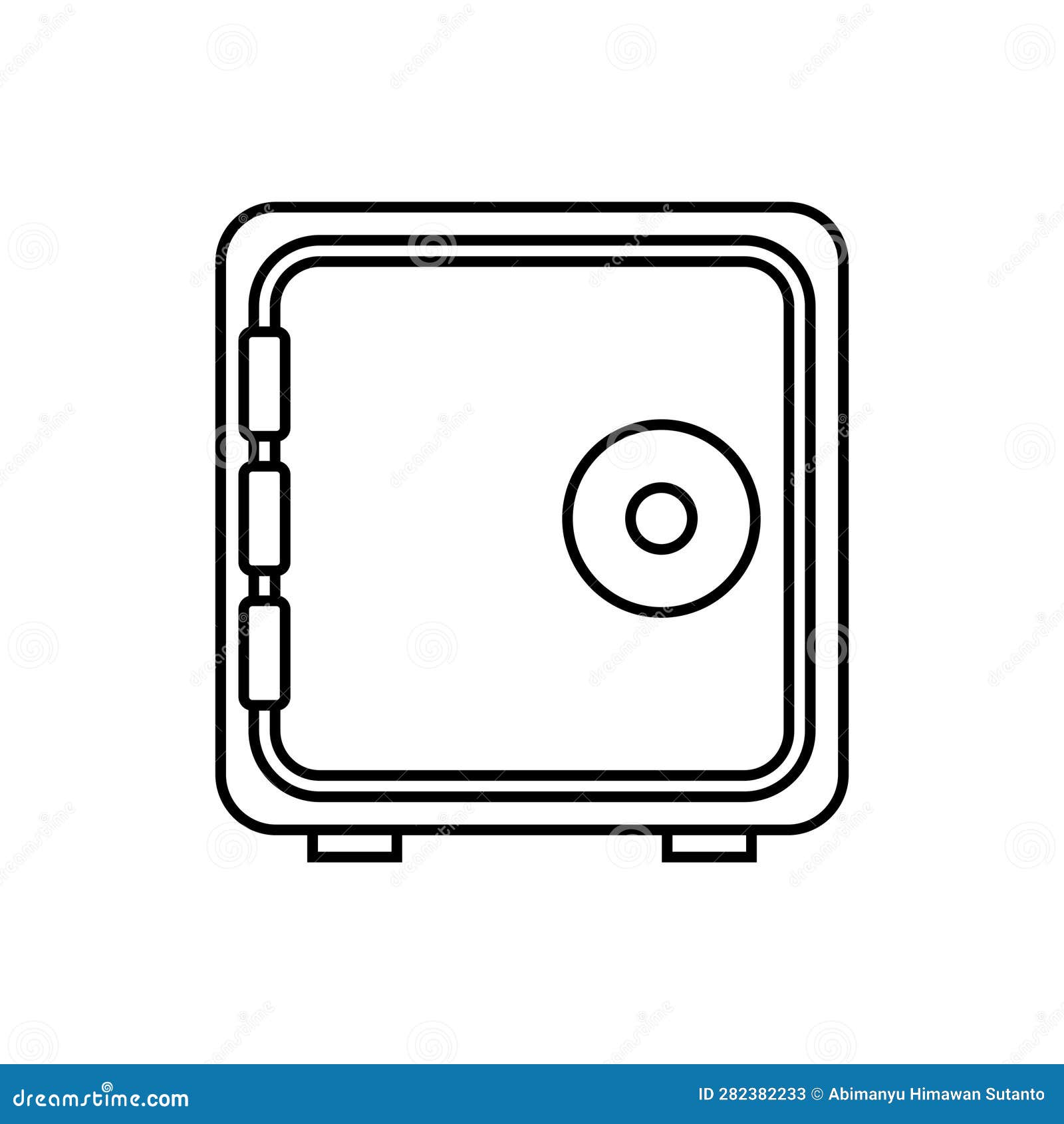 Vault icon vector stock vector. Illustration of vault - 282382233