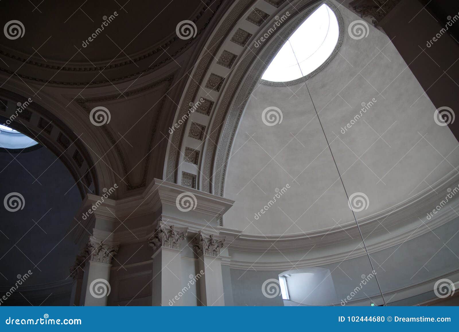 Vault Interior stock photo. Image of architecture, curves - 102444680