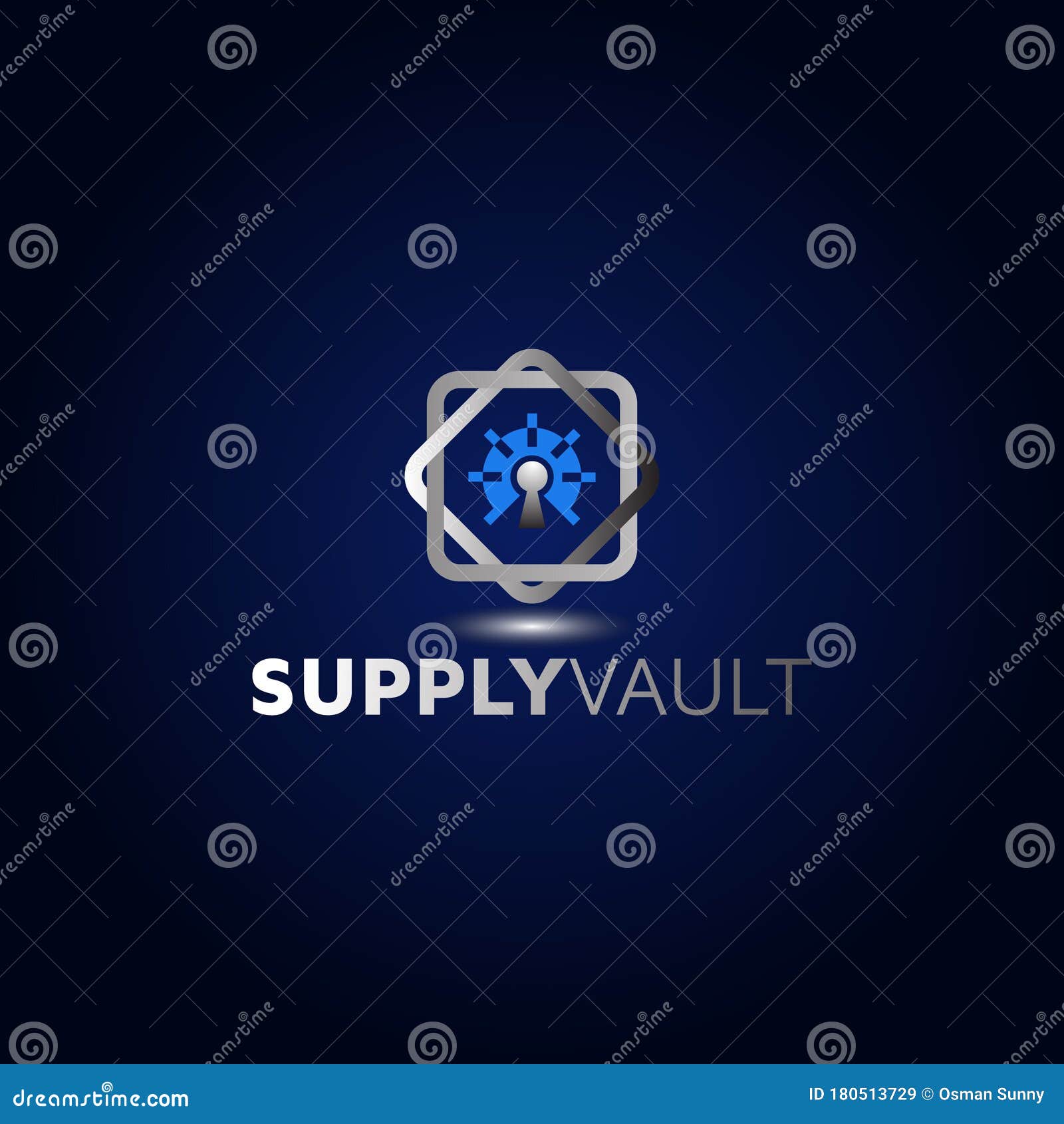 Vault Logo Designs | Security Vector Idea Inspiration Stock Vector ...