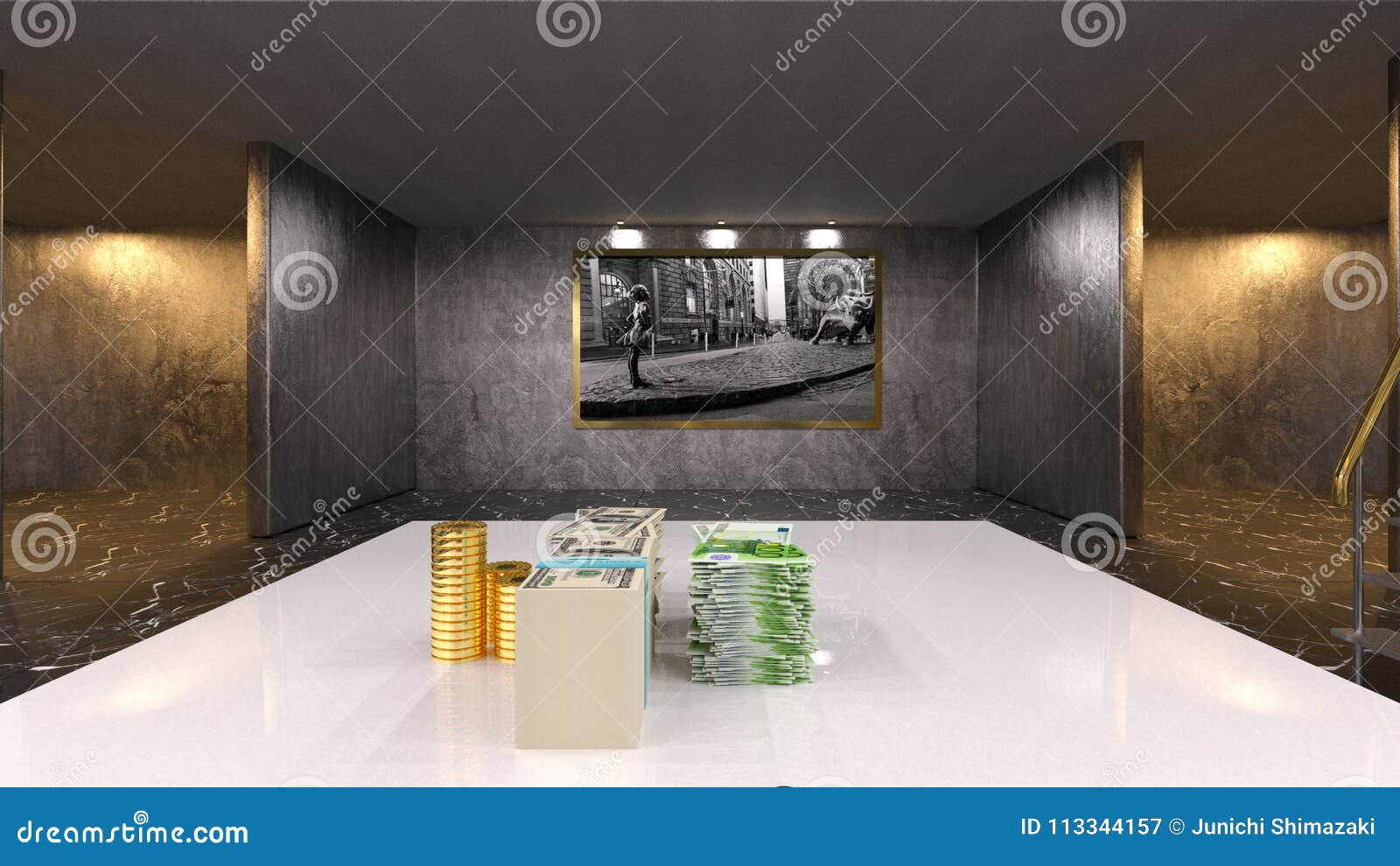 Vault room stock image. Image of valuables, strict, property - 113344157