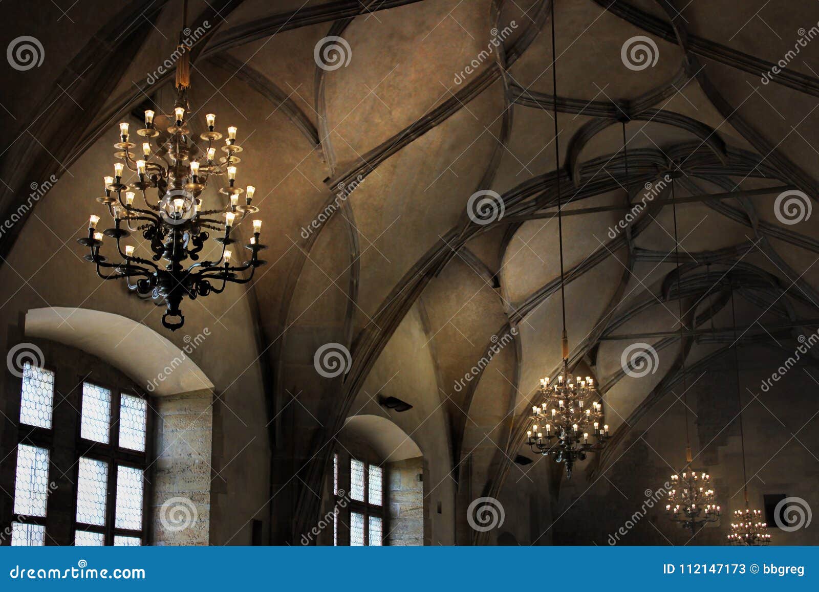 Vaulted Ceiling in the Gothic Cathedral and the Ancient Elements of the ...