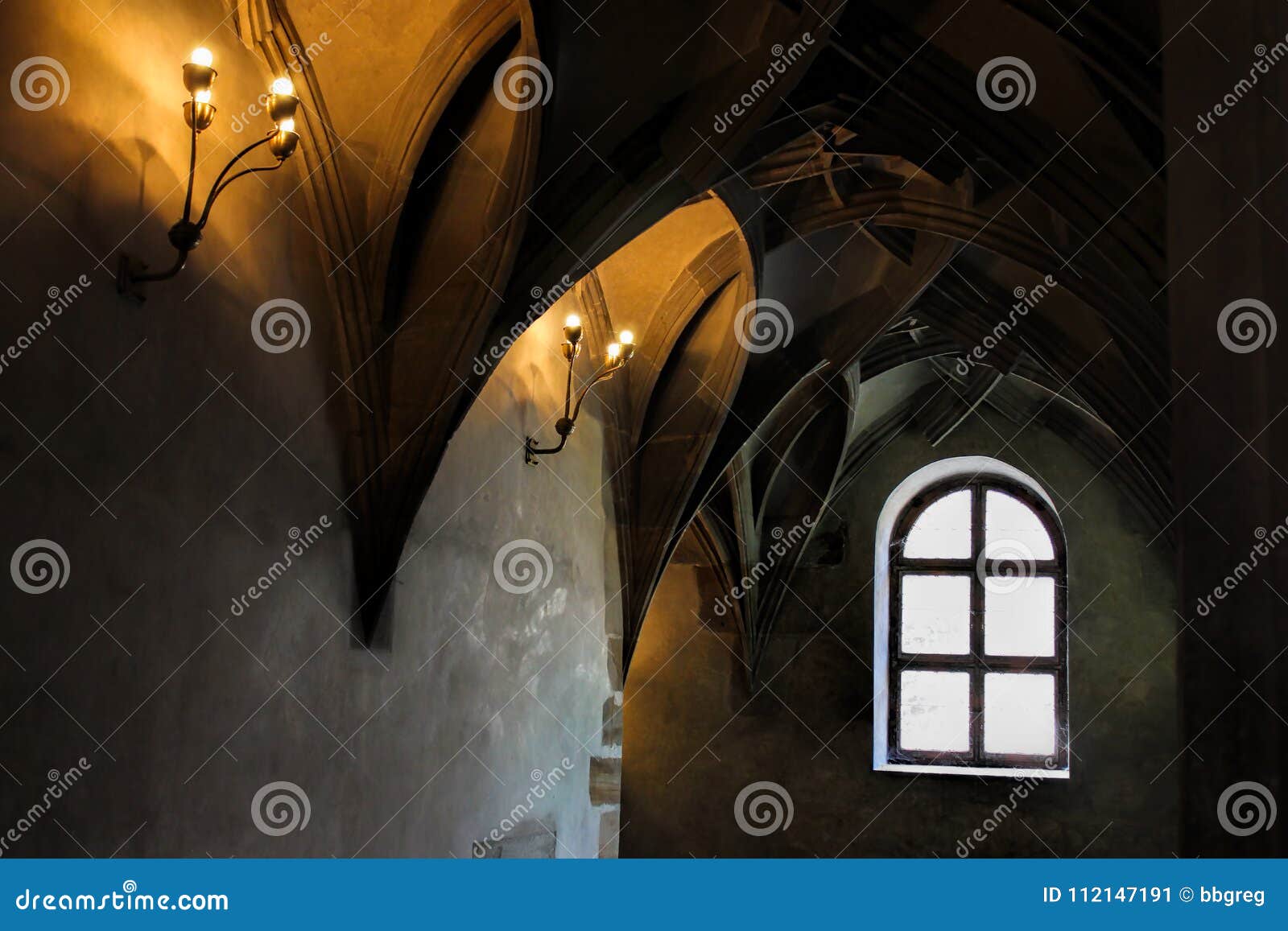 Vaulted Ceiling in the Gothic Cathedral and the Ancient Elements of the ...