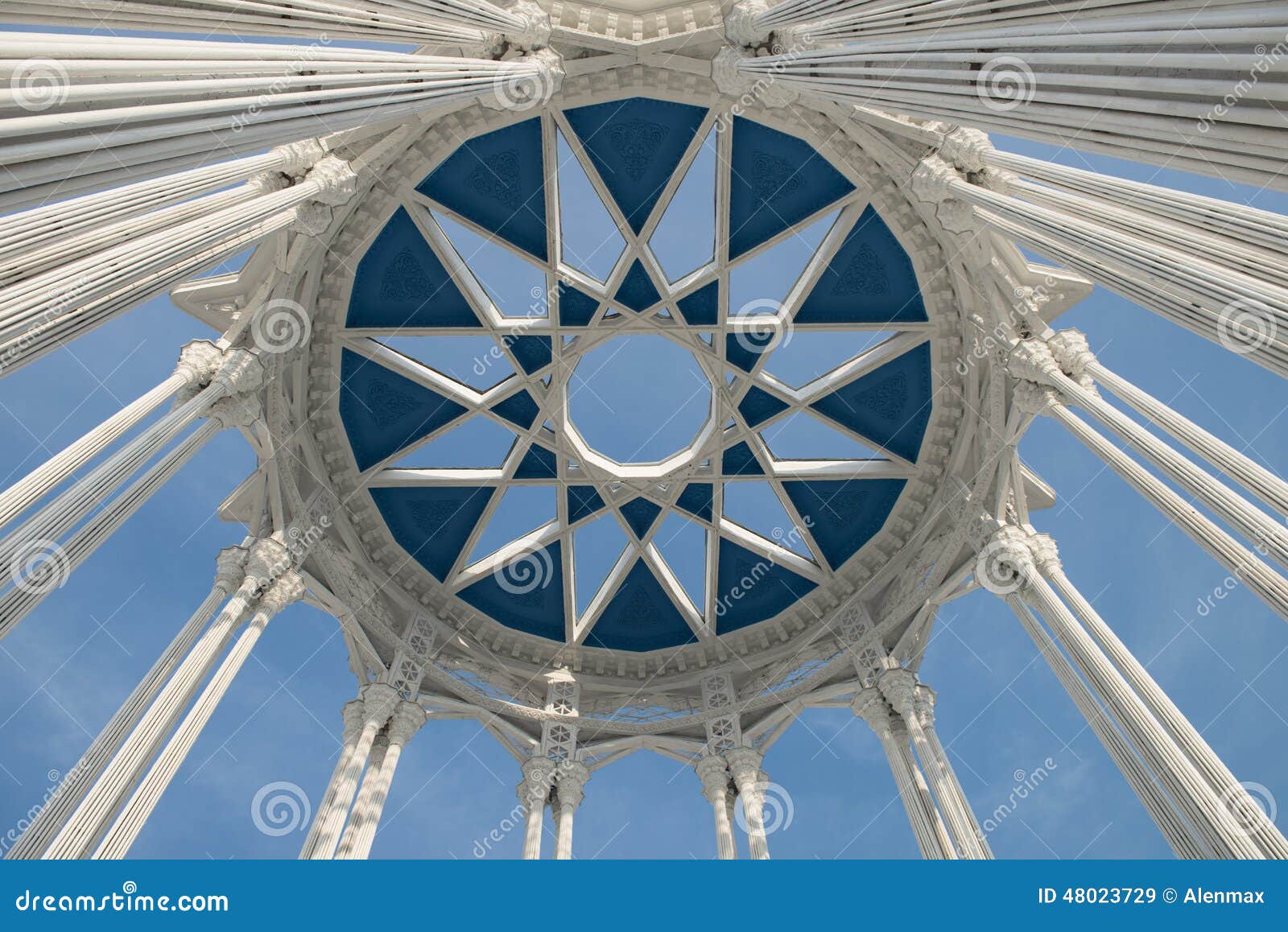 Vaulted ceiling stock image. Image of column, avangard - 48023729