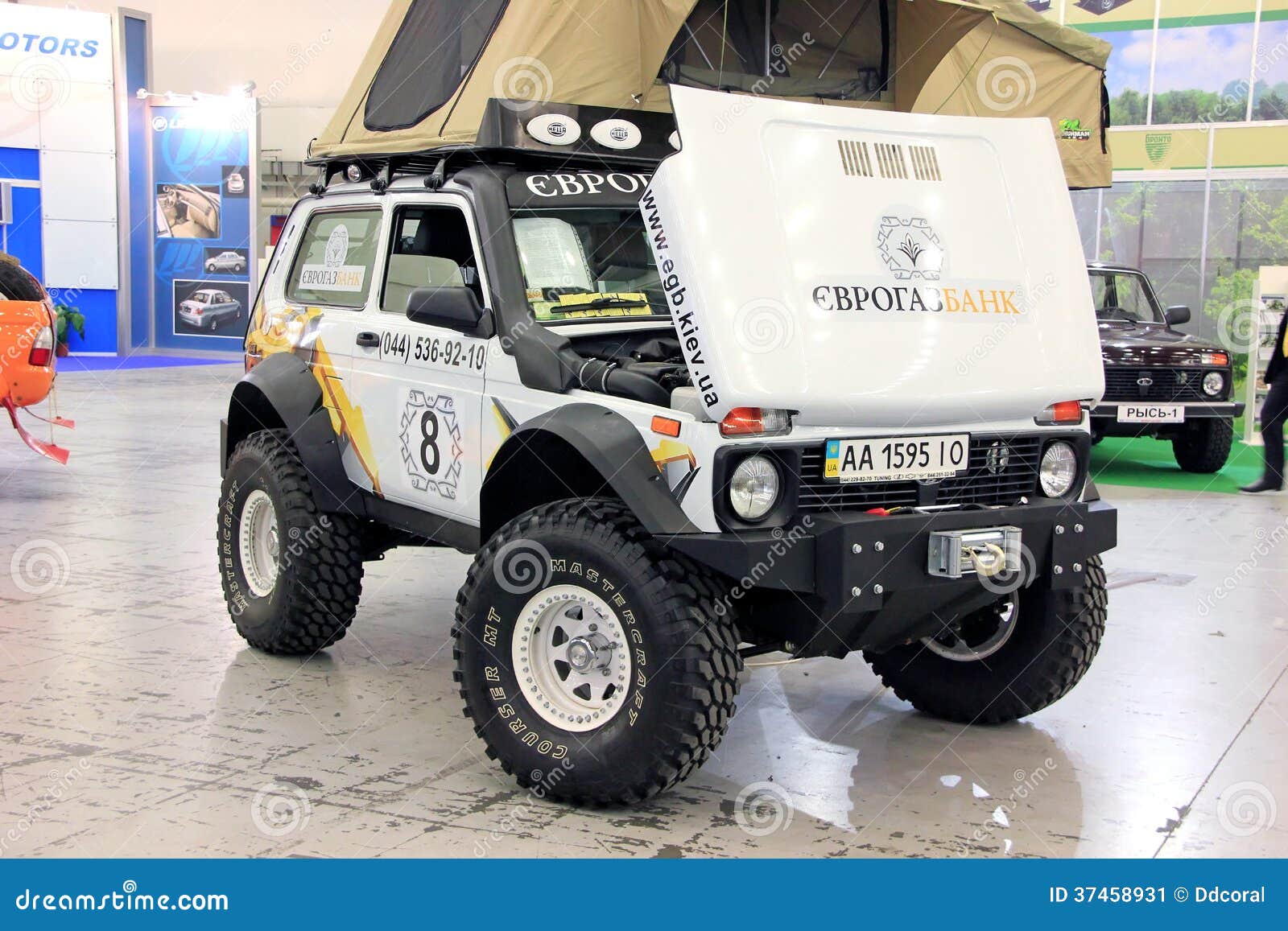 VAZ Lada Niva 4x4 jeep editorial photo. Image of motorcar - 37458931