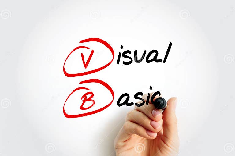 VB - Visual Basic is a Name for a Family of Programming Languages ...