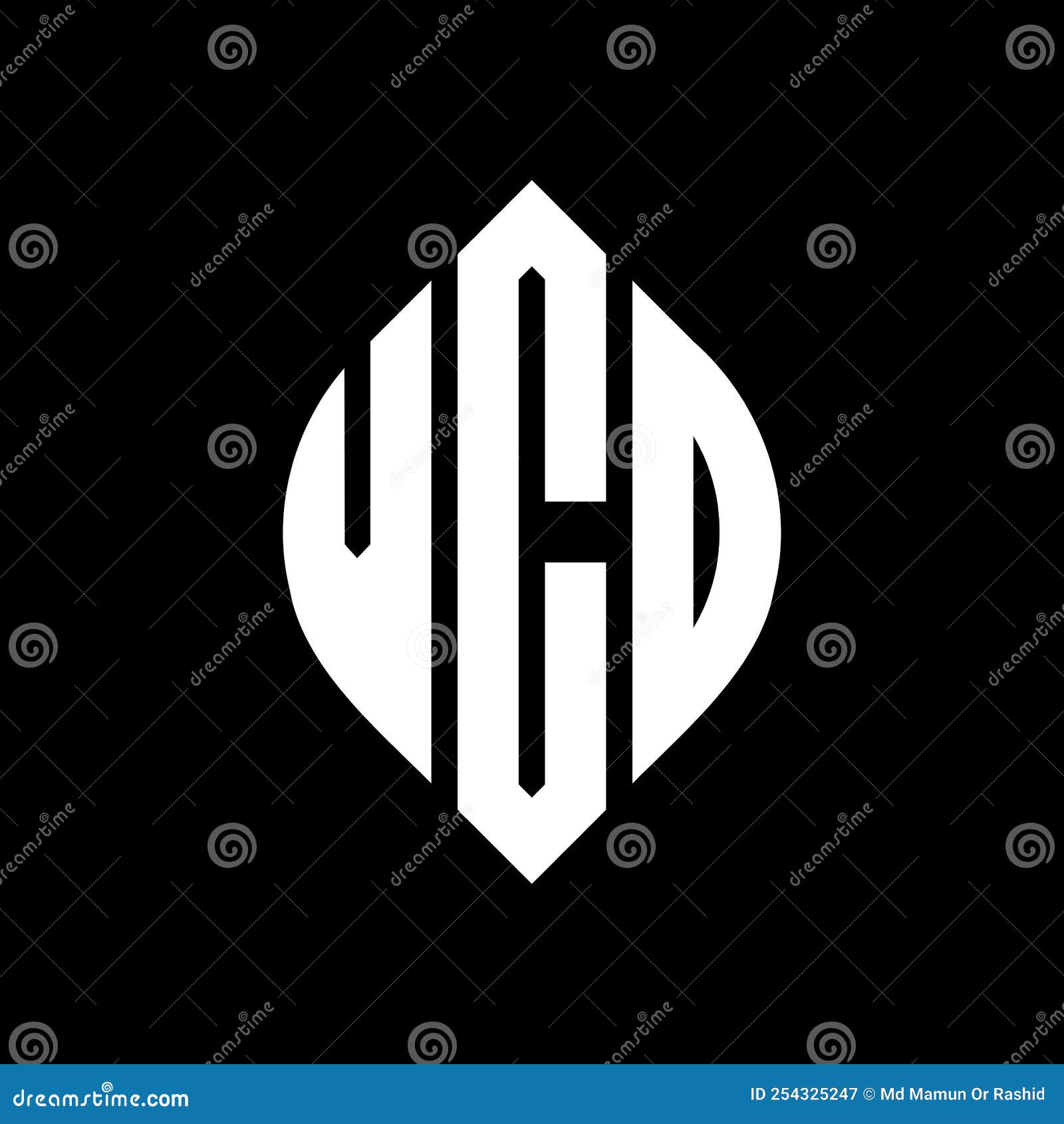 VCO Circle Letter Logo Design with Circle and Ellipse Shape. VCO ...