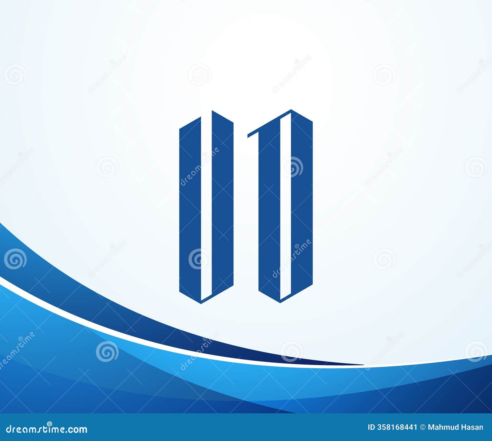 VD Alphabet Letter Logo Design Template Elements Stock Vector ...