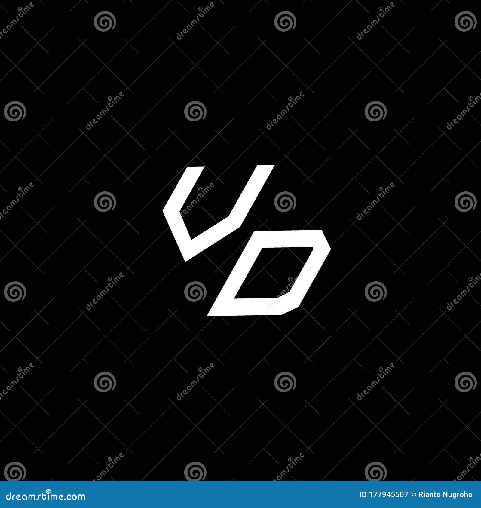 VD Logo Monogram with Up To Down Style Modern Design Template Stock ...