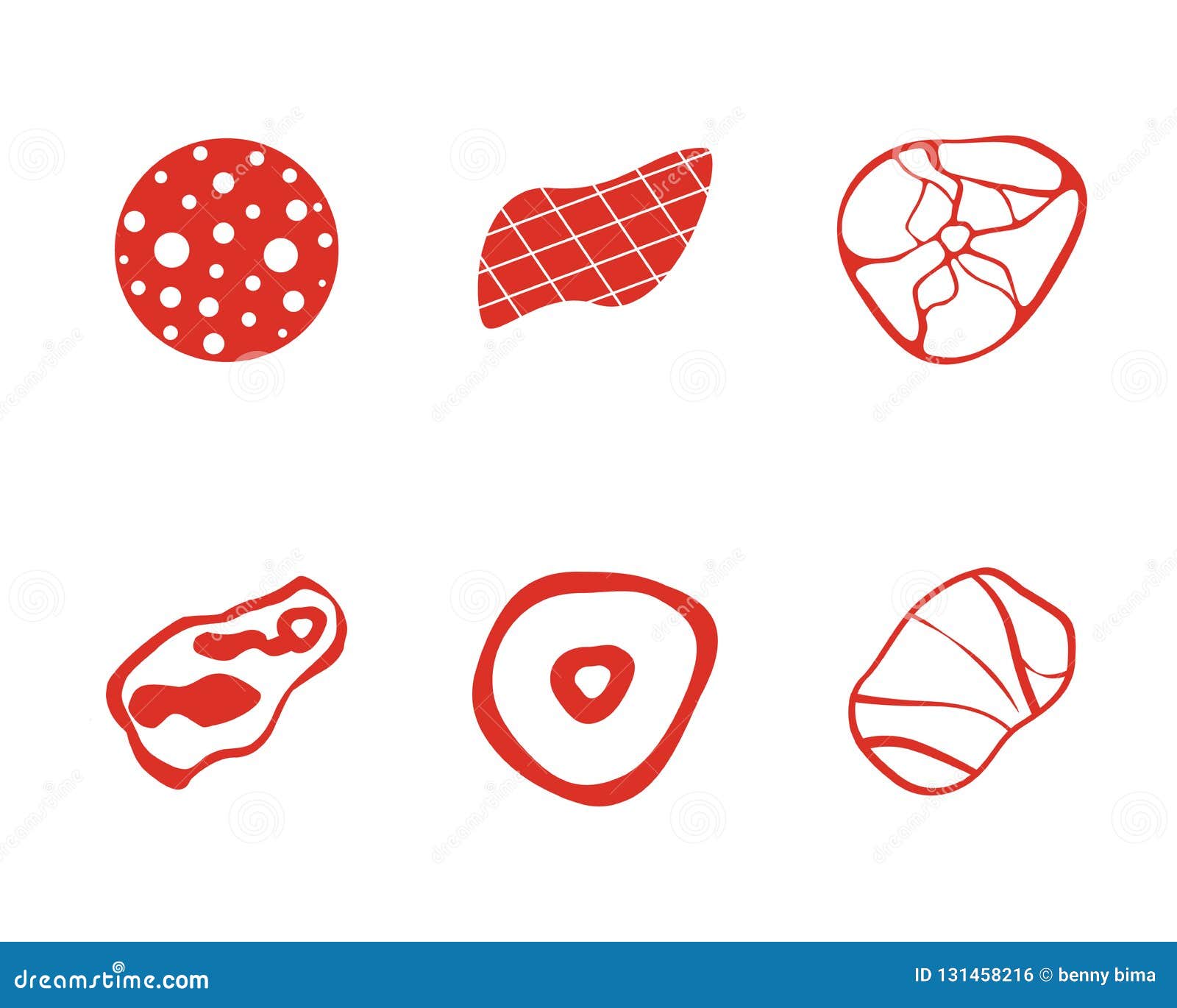 Veal icon vector 2 stock vector. Illustration of veal - 131458216