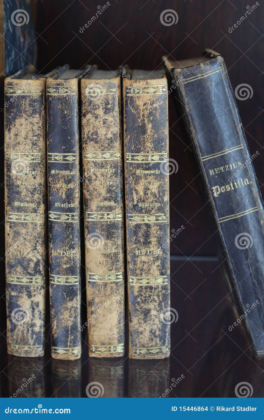 Vecchi libri fotografia stock. Immagine di letterario - 15446864