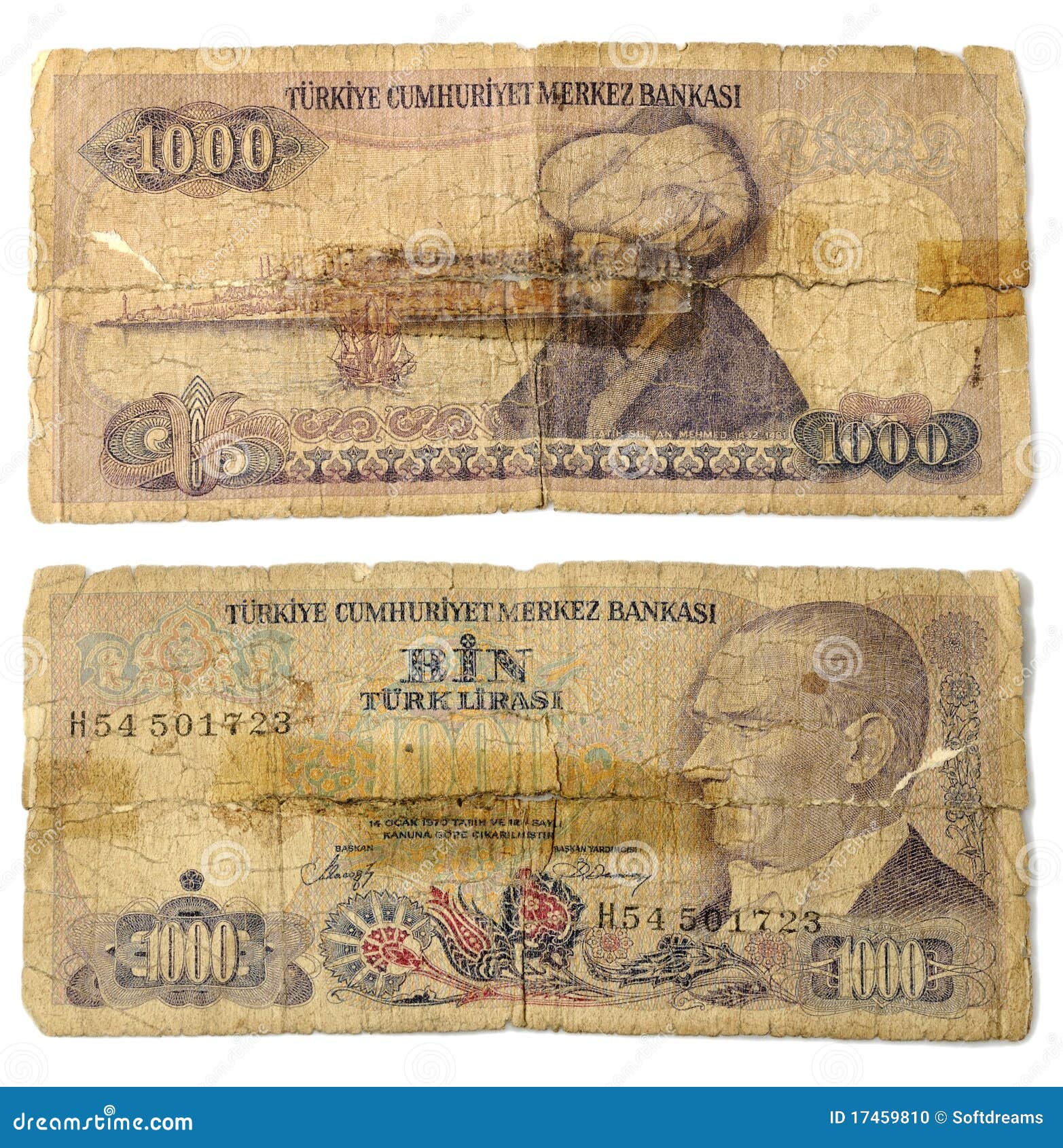 Vecchi soldi fotografia stock. Immagine di fattura, affare - 17459810