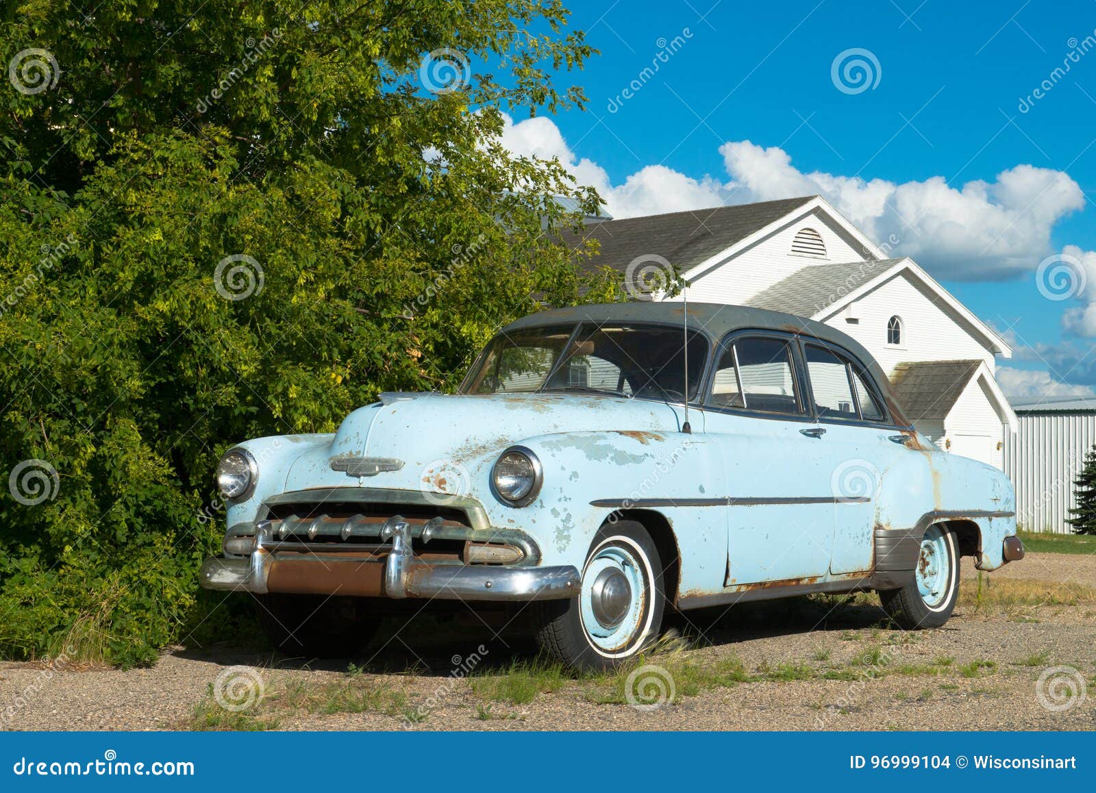 Vecchia Automobile Classica D'annata, Chevrolet Immagine Stock ...