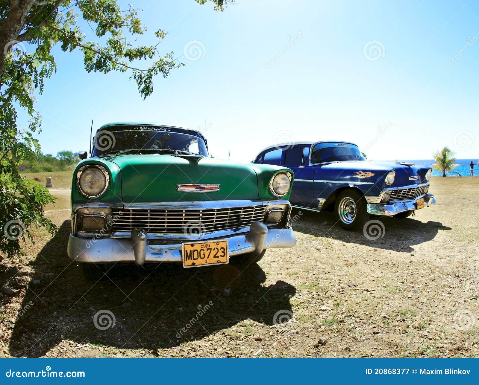 Vecchia Automobile Classica Due Fotografia Editoriale - Immagine di ...