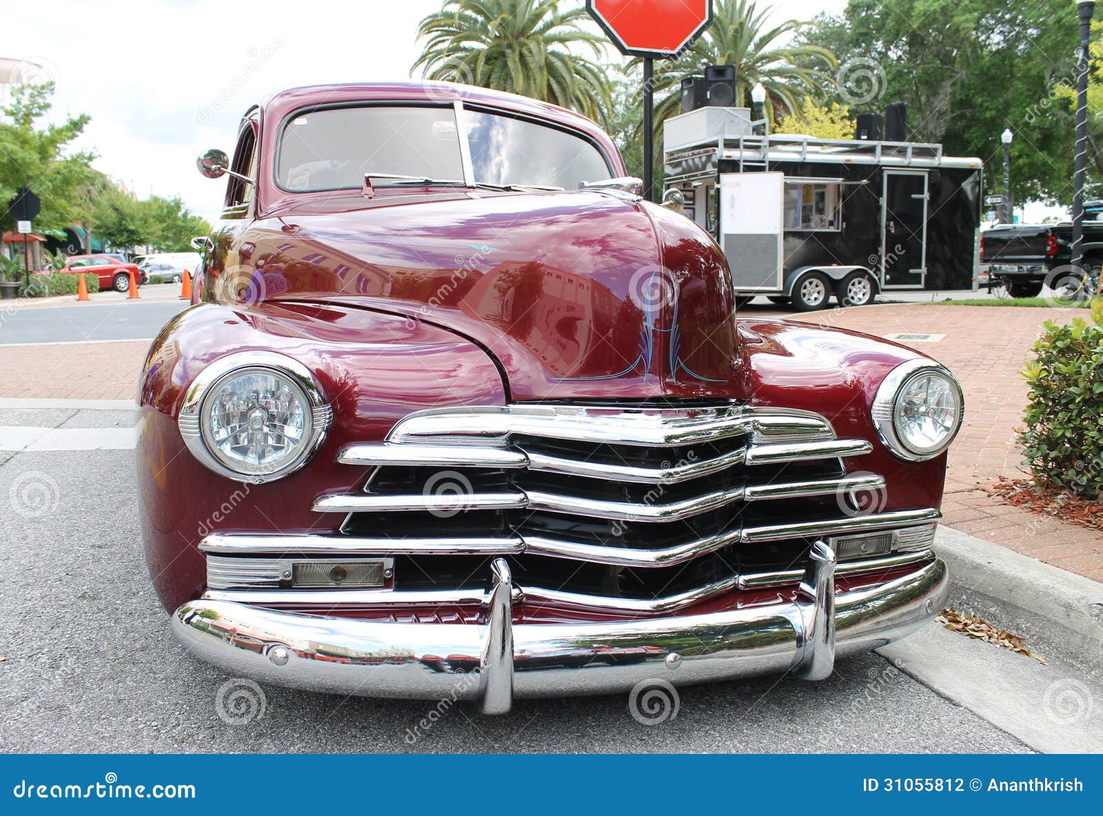 Vecchia Automobile Di Chevrolet Fotografia Stock - Immagine di ...