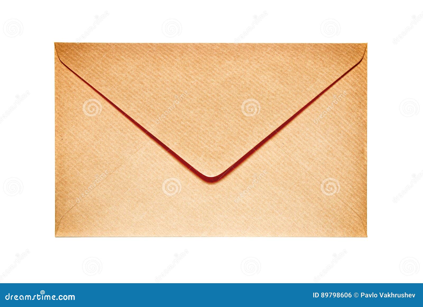 Vecchia Busta Di Carta Chiusa Fotografia Stock - Immagine di arancione ...