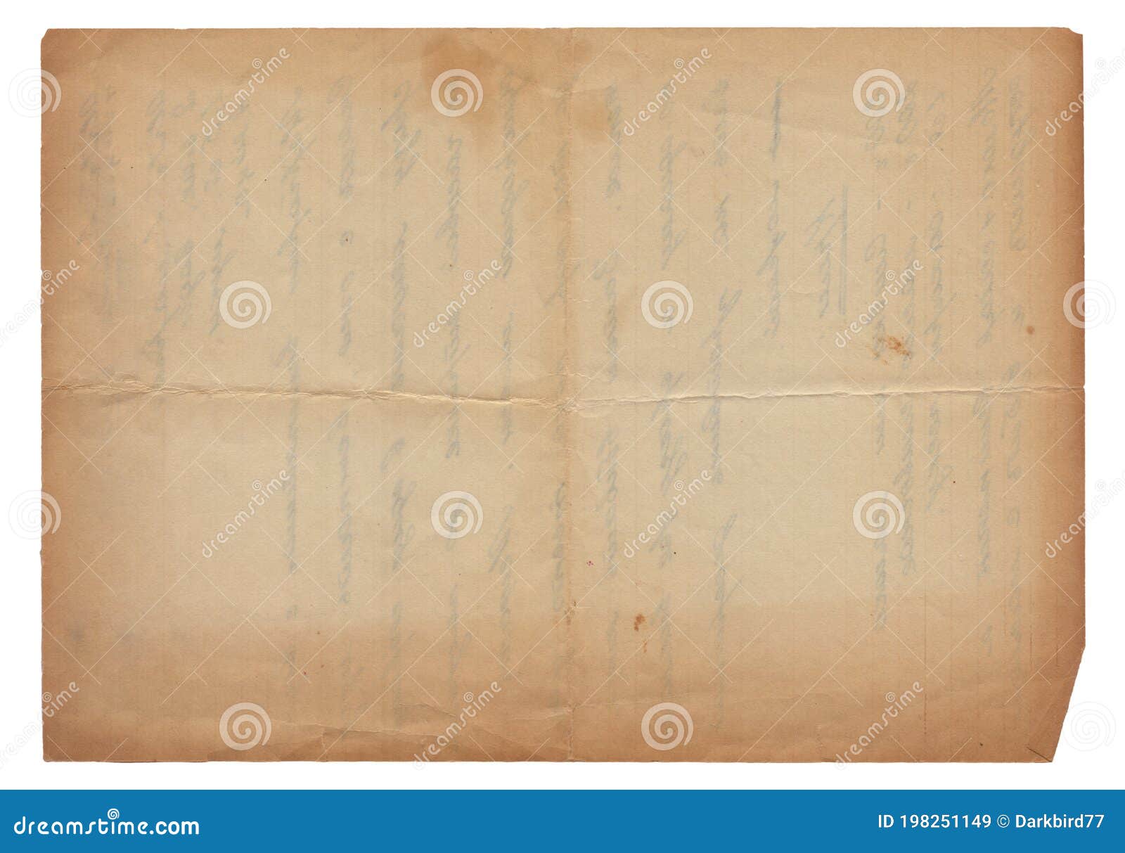 Vecchia Carta Grezza Vintage Con Graffi E Macchie Isolate Immagine ...