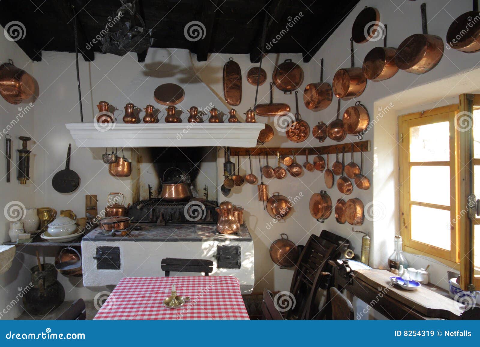 Vecchia cucina immagine stock editoriale. Immagine di lusso - 8254319