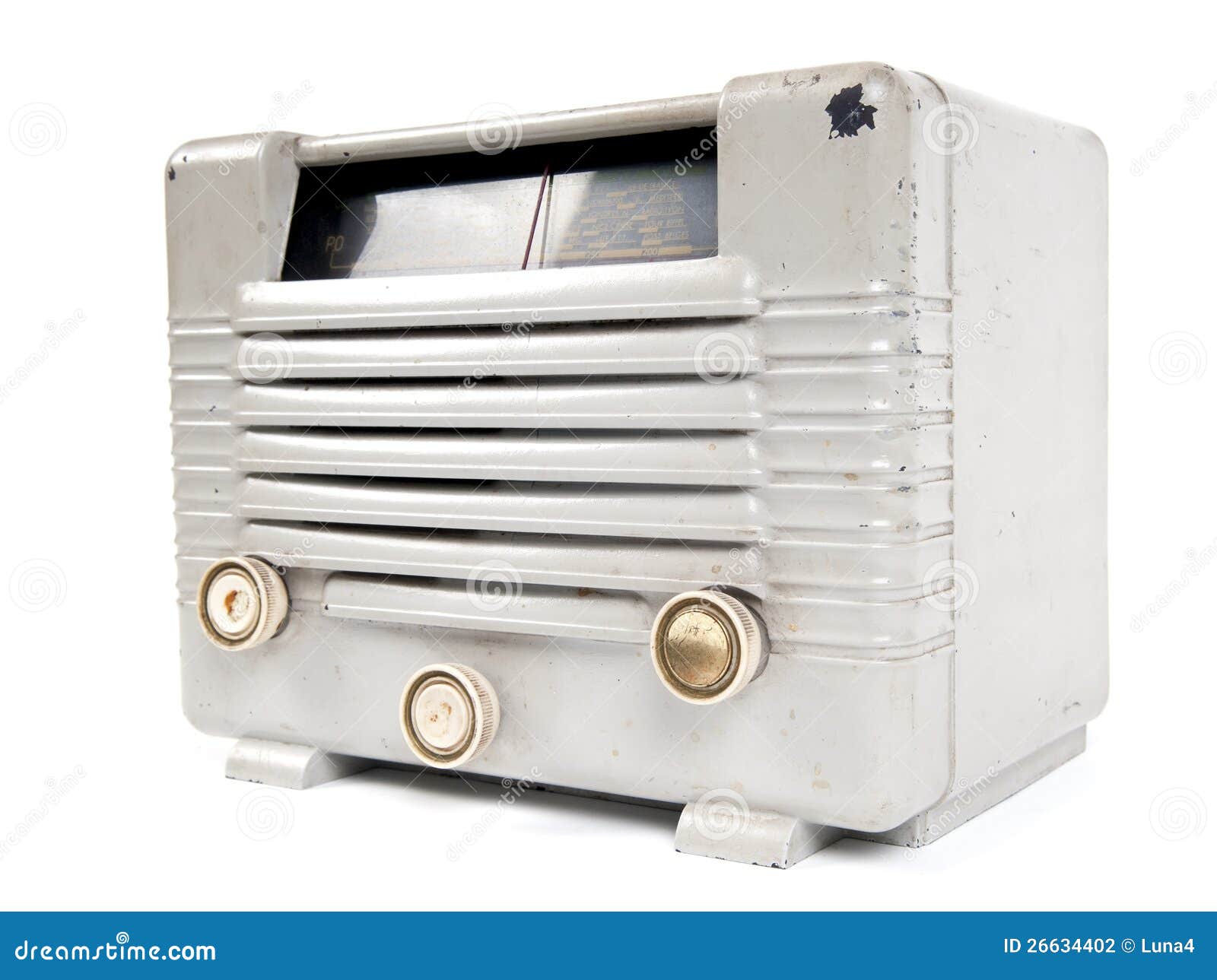 Vecchia radio fotografia stock. Immagine di nostalgia - 26634402