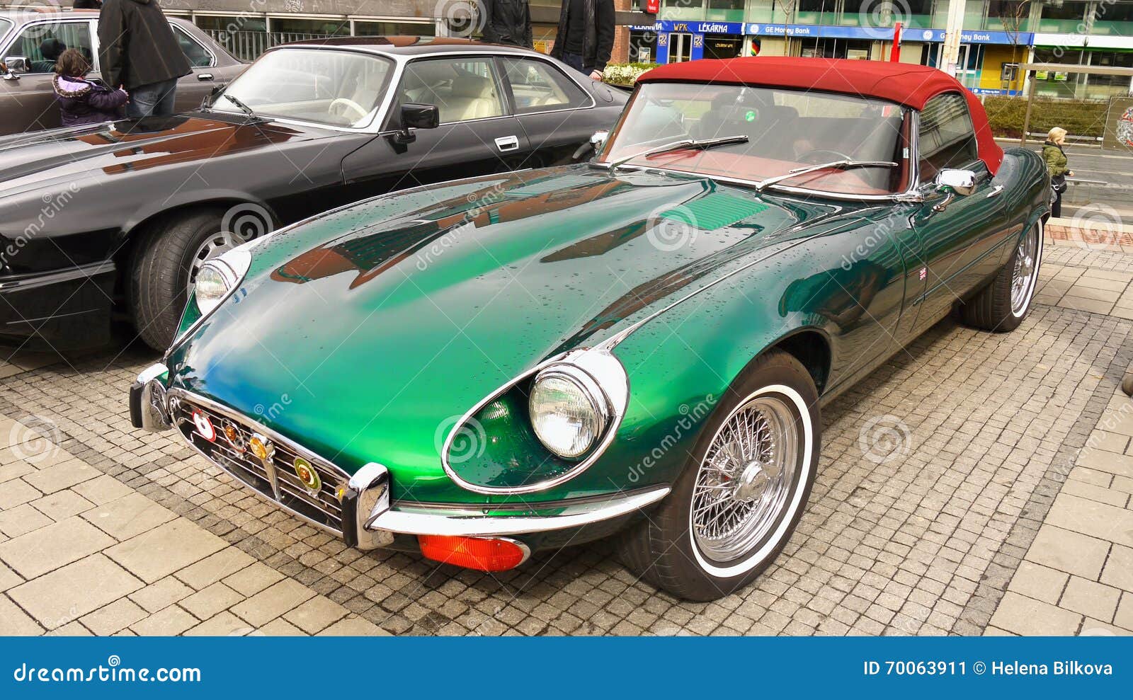 Vecchie Automobili Sportive Classiche D'annata Jaguar E Tipo Fotografia ...