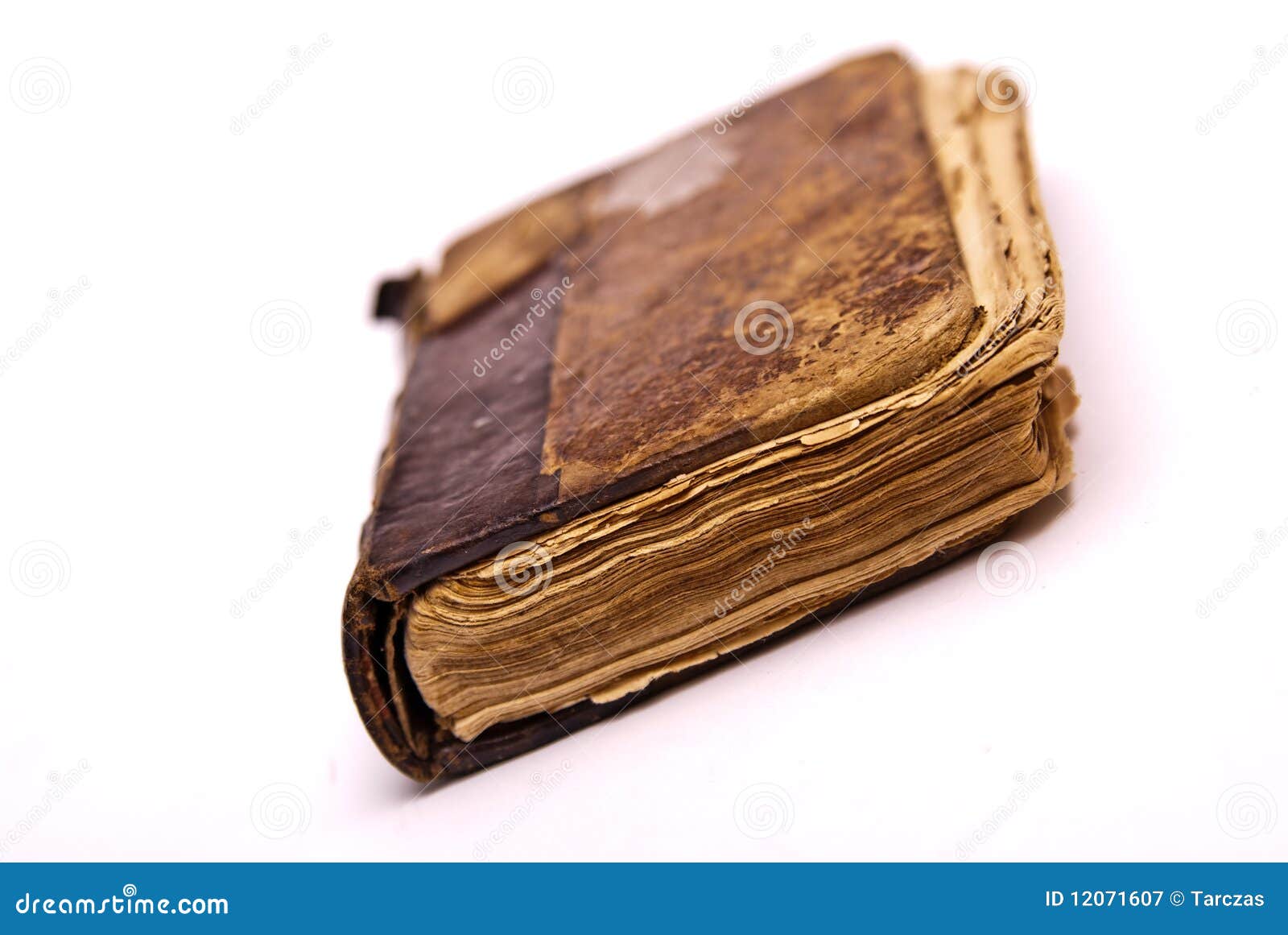 Vecchio Libro Antico Isolato Immagine Stock - Immagine di vecchio ...