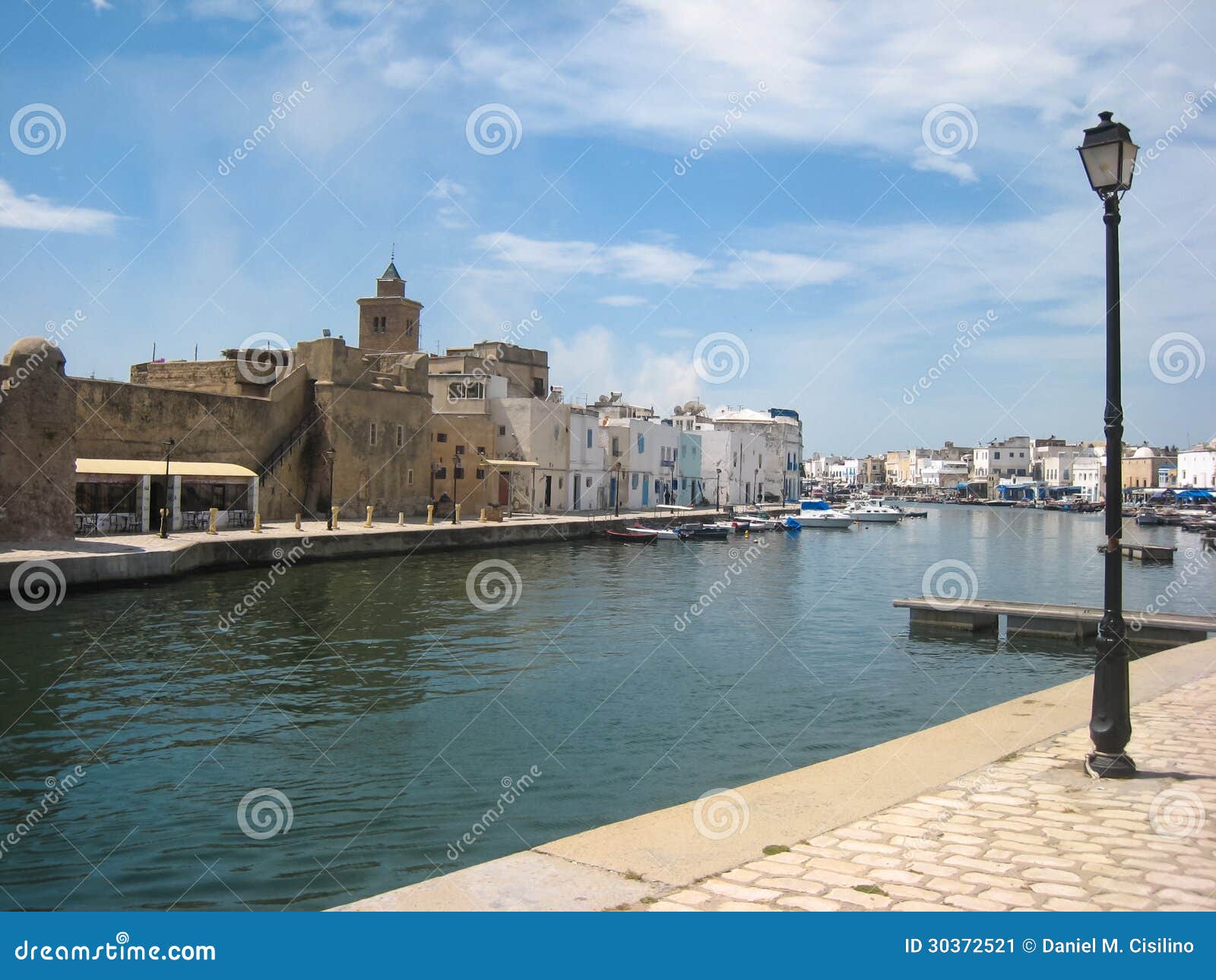 Vecchio Porto. Biserta. La Tunisia Immagine Stock - Immagine di ...