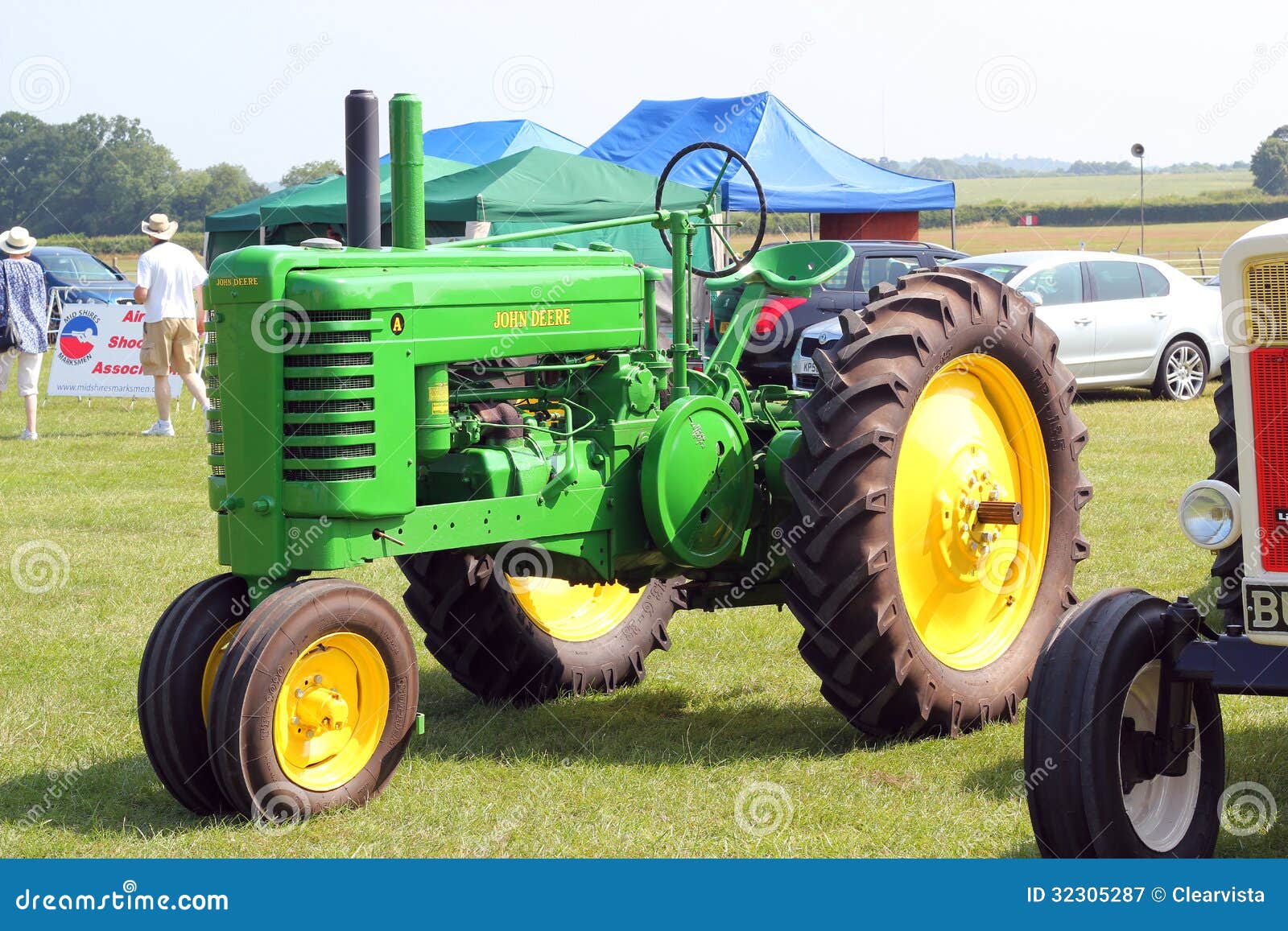 Vecchio Trattore Di John Deere. Fotografia Editoriale - Immagine di ...