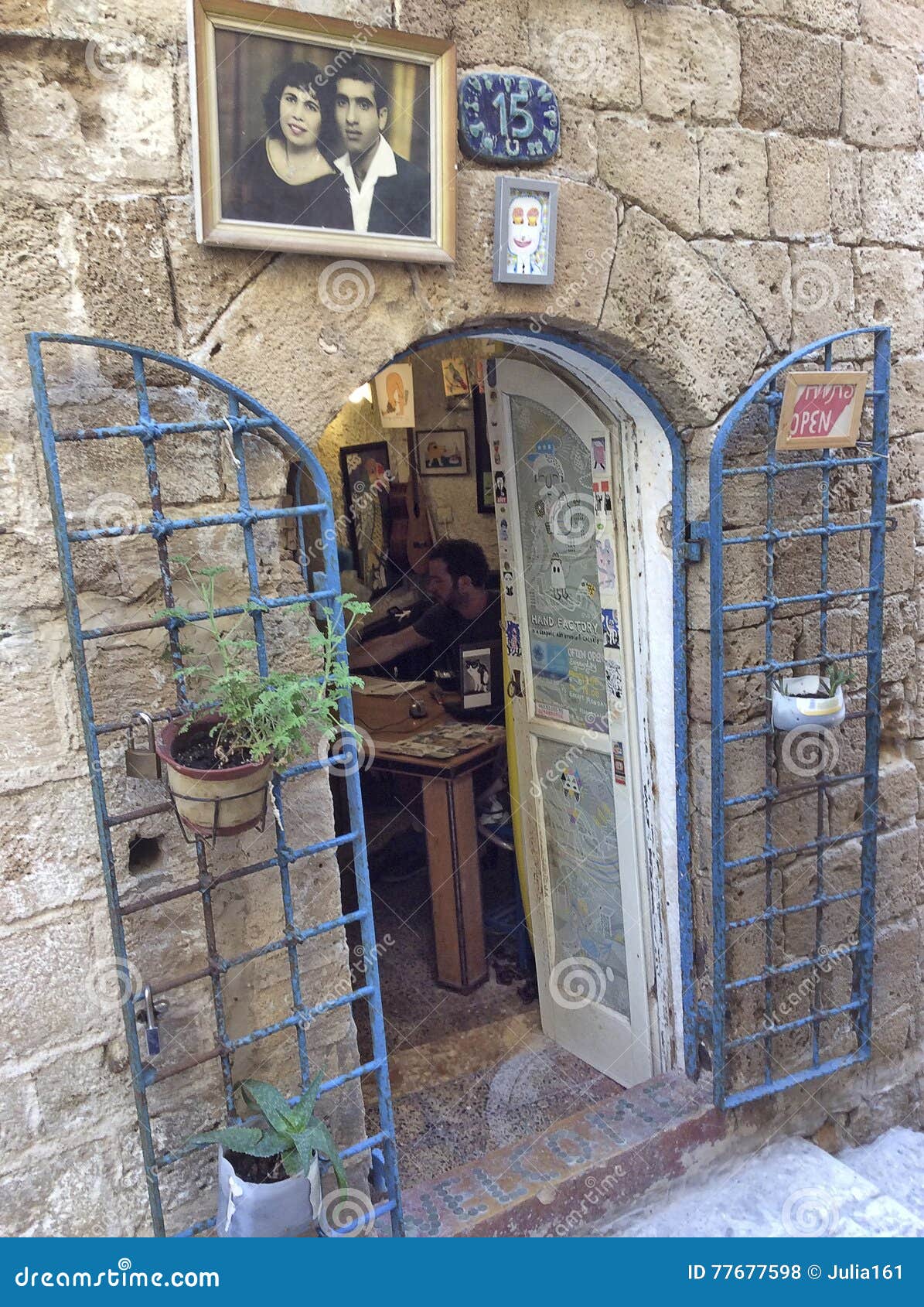 Vecchio Yaffo (Giaffa, Yafo), Tel Aviv, Israele Fotografia Stock ...