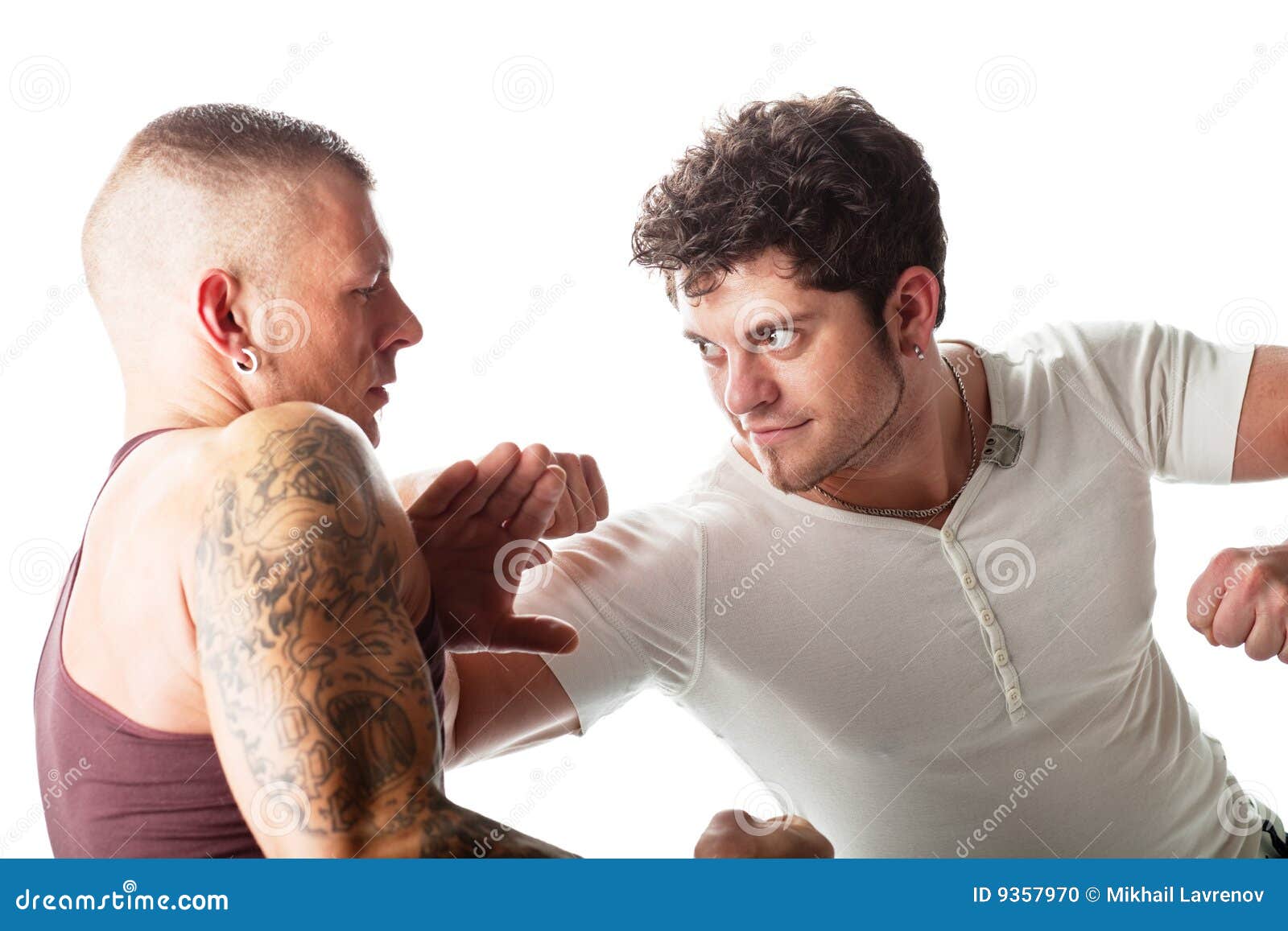 Vechtende mensen stock foto. Image of handgemeen, mensen - 9357970