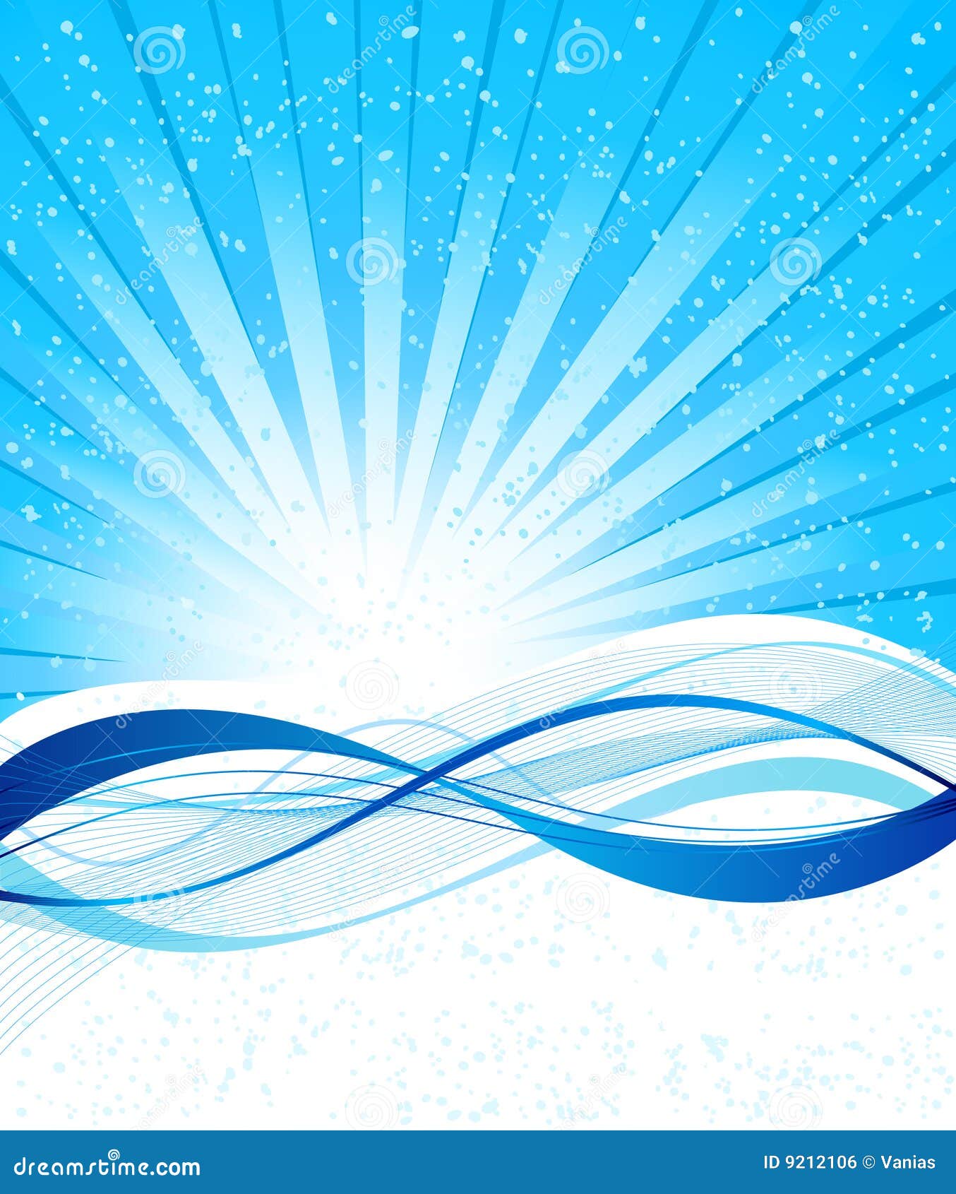 Vecteur Abstrait De Bleu De Fond Illustration de Vecteur - Illustration ...