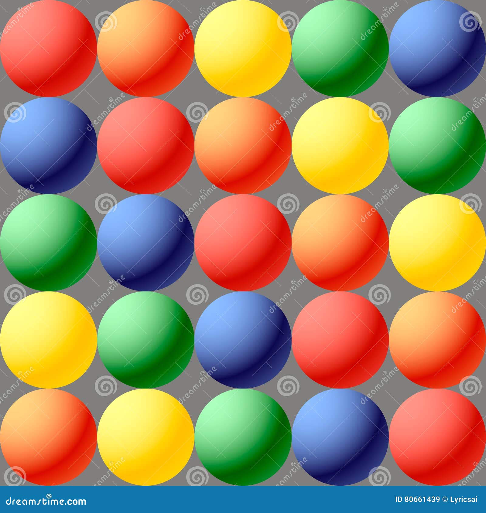 Vecteur De Boules De Couleur Illustration de Vecteur - Illustration du ...