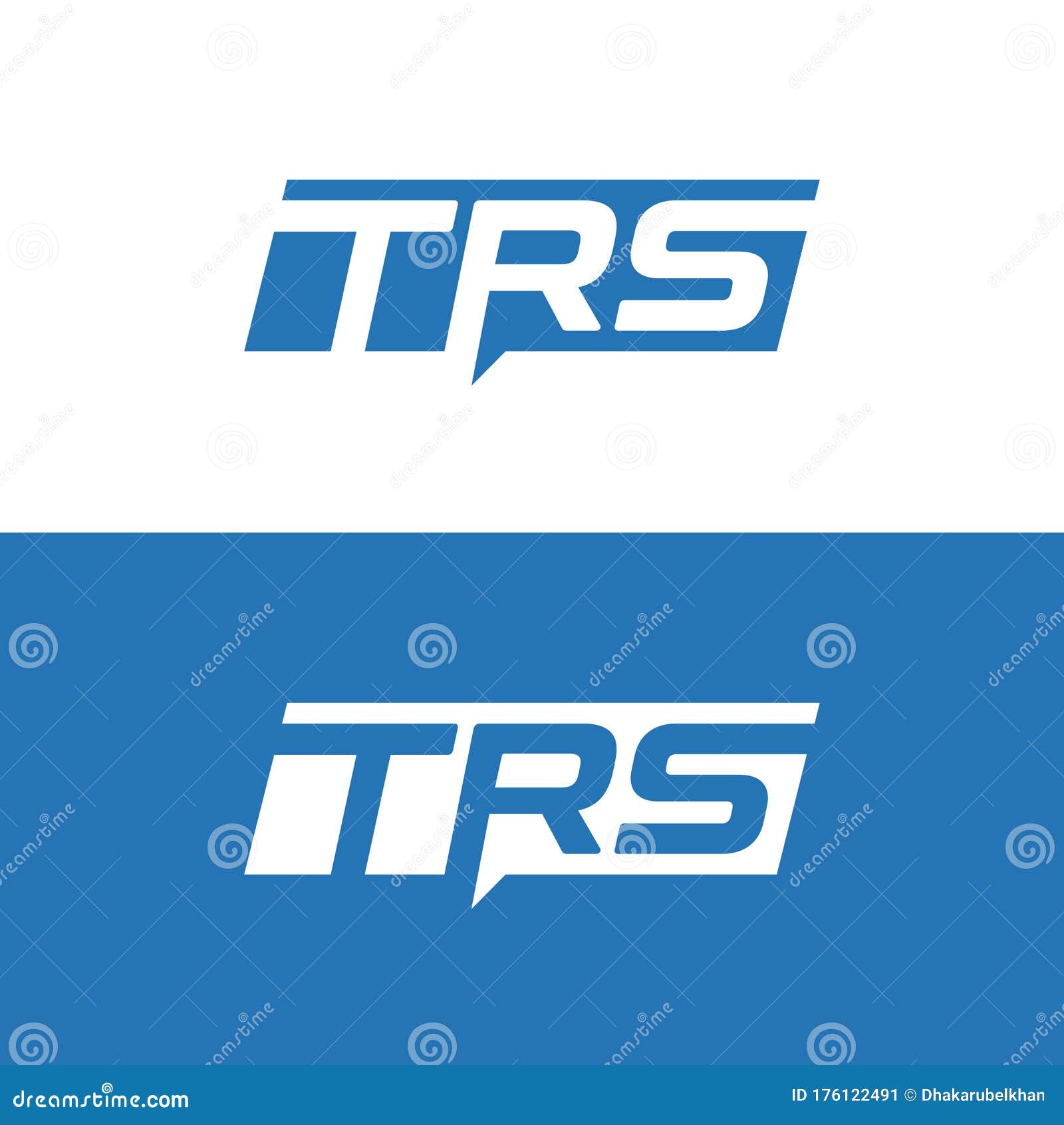 Vecteur De Conception Du Logo De Lettre Trs Illustration de Vecteur ...