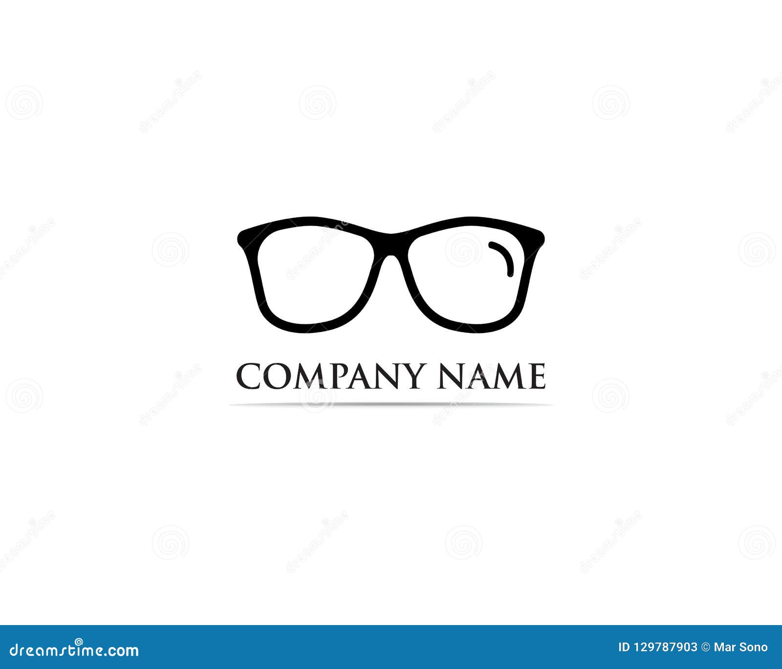 Vecteur De Conception De Logo En Verre Illustration de Vecteur ...