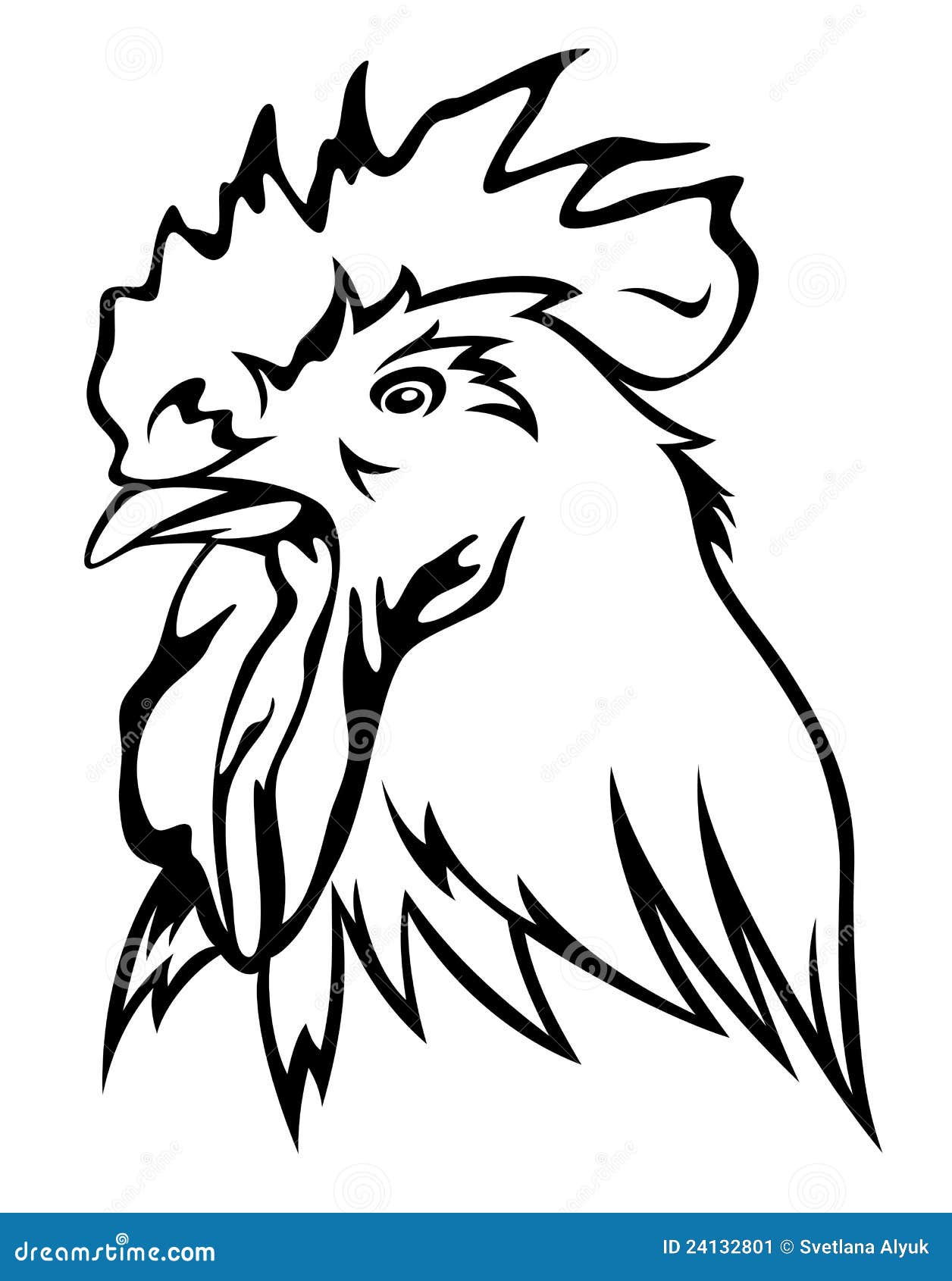 Vecteur de coq illustration de vecteur. Illustration du vecteur - 24132801