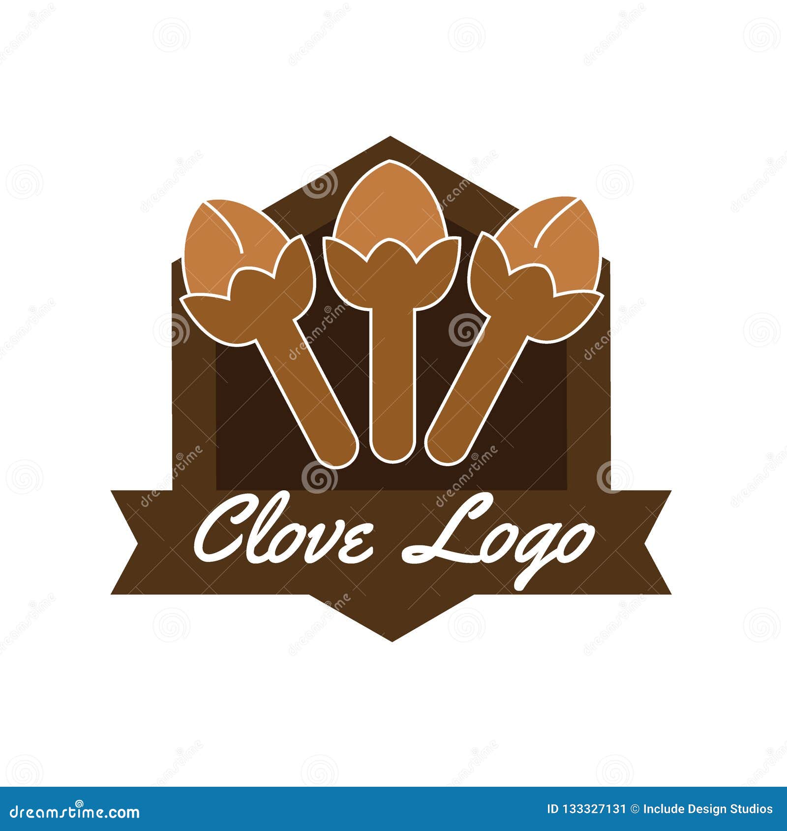 Vecteur De Logo De Clou De Girofle Illustration Stock - Illustration du ...